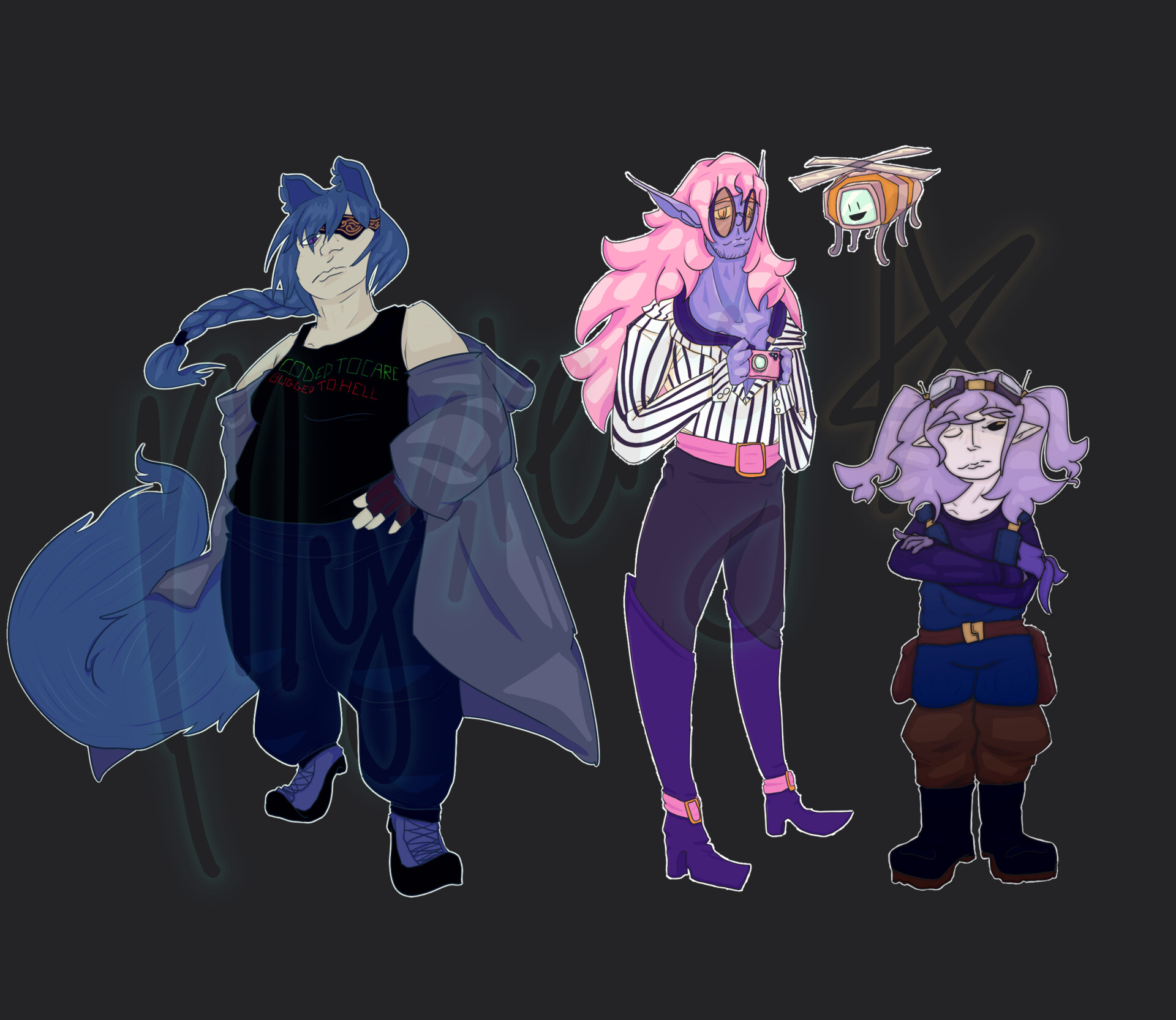 ArtStation - Magica Mutagens - Three Agents of Chaos