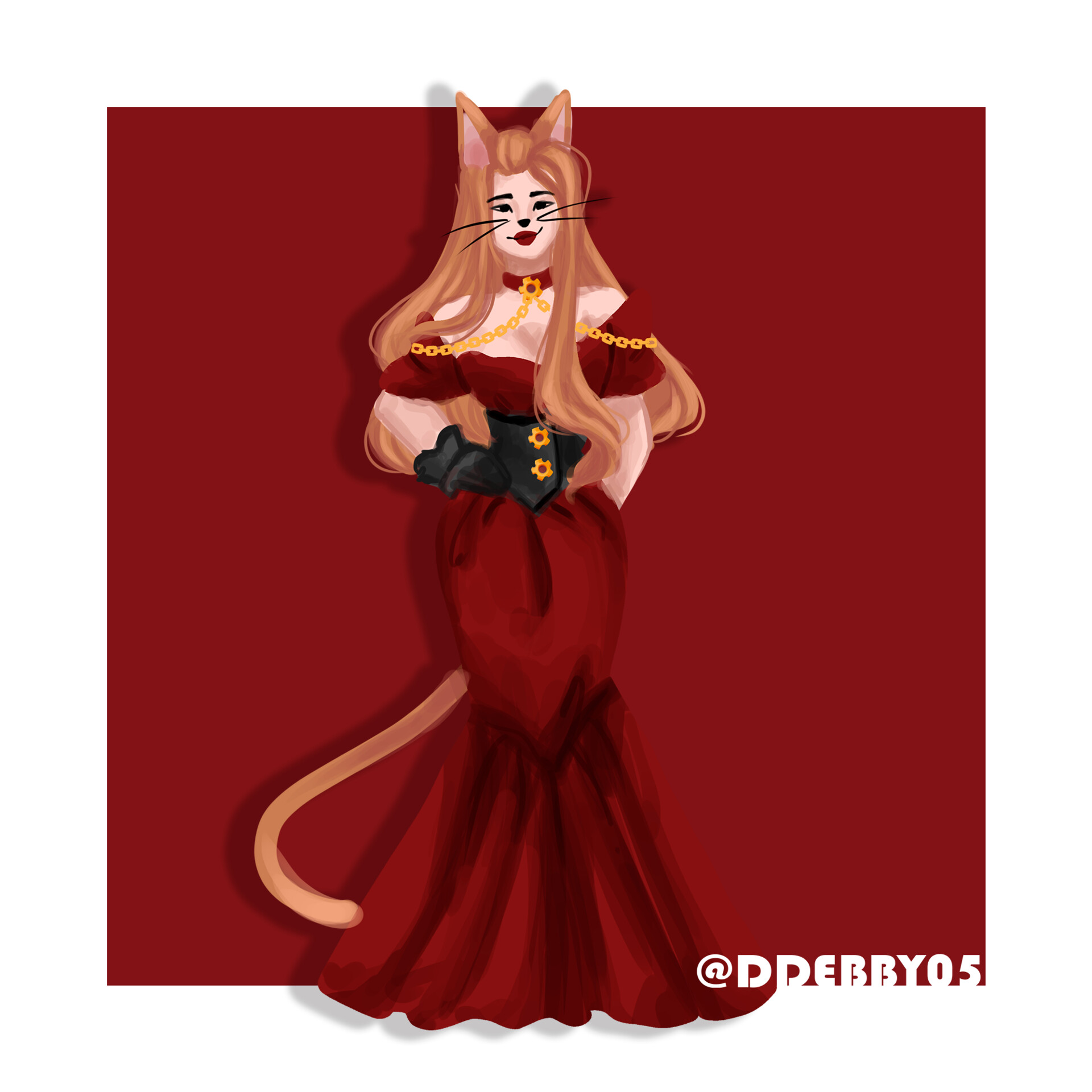 Deborah Gomes - Cats and Dogs Humanized SteamPunk Style - Character ...