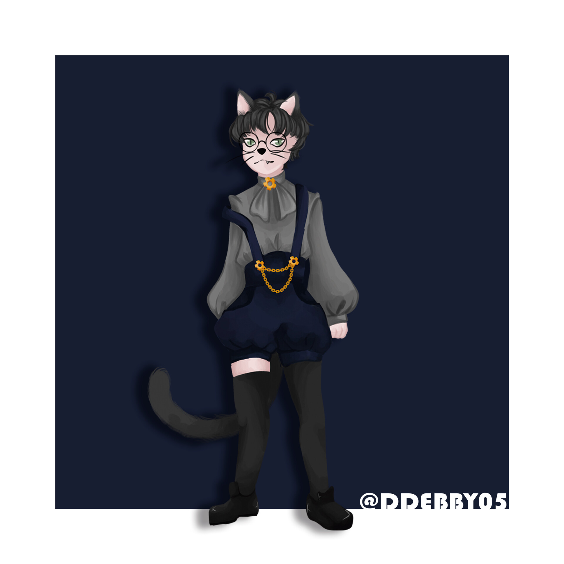 Deborah Gomes - Cats and Dogs Humanized SteamPunk Style - Character ...