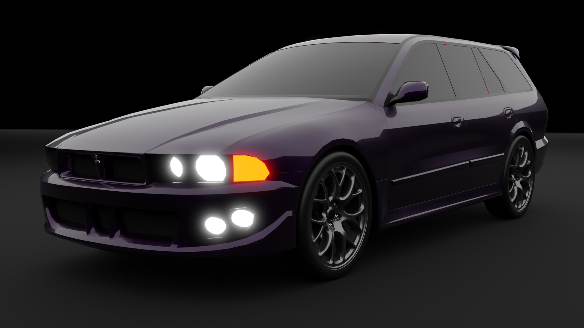 ArtStation - Mitsubishi Legnum VR4