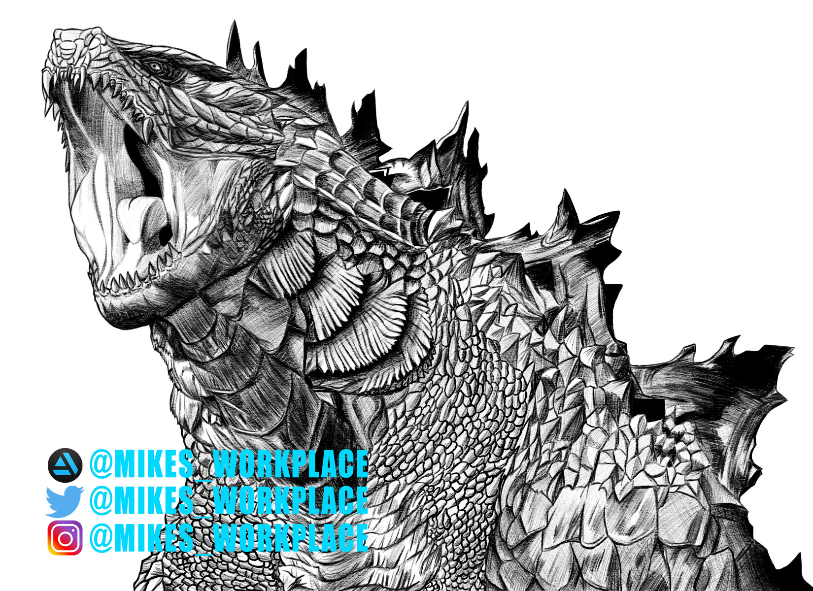 mikes_ workplace - #TeamGodzilla Godzilla vs Kong