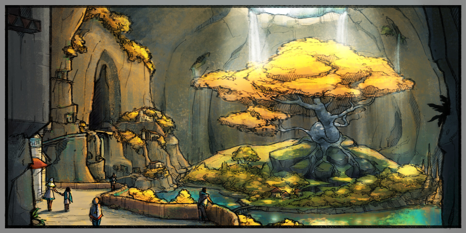 ArtStation - Aurum - Environment Design