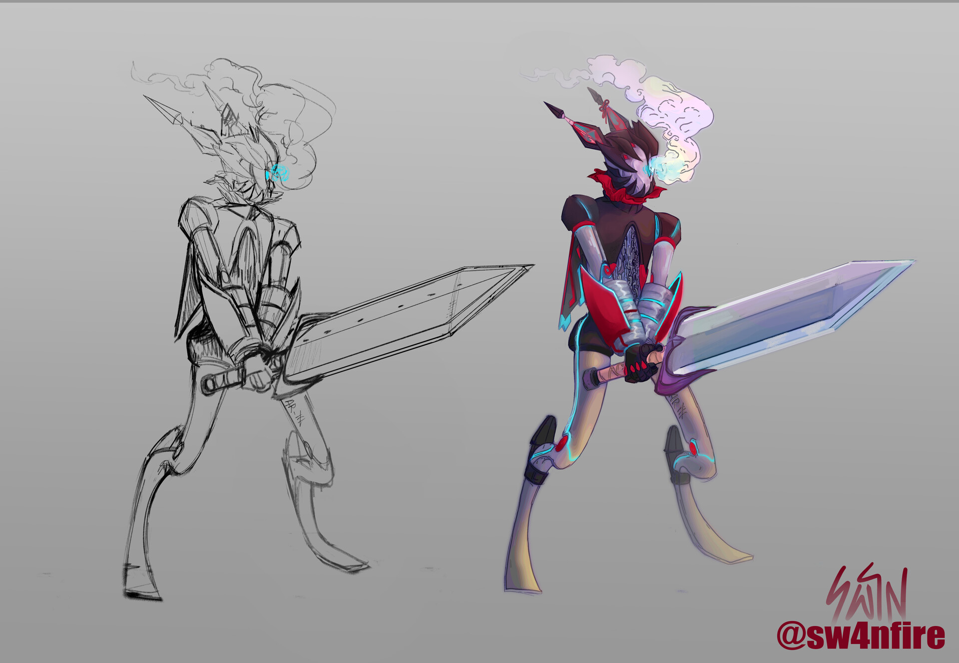ArtStation - Bunny mecha design