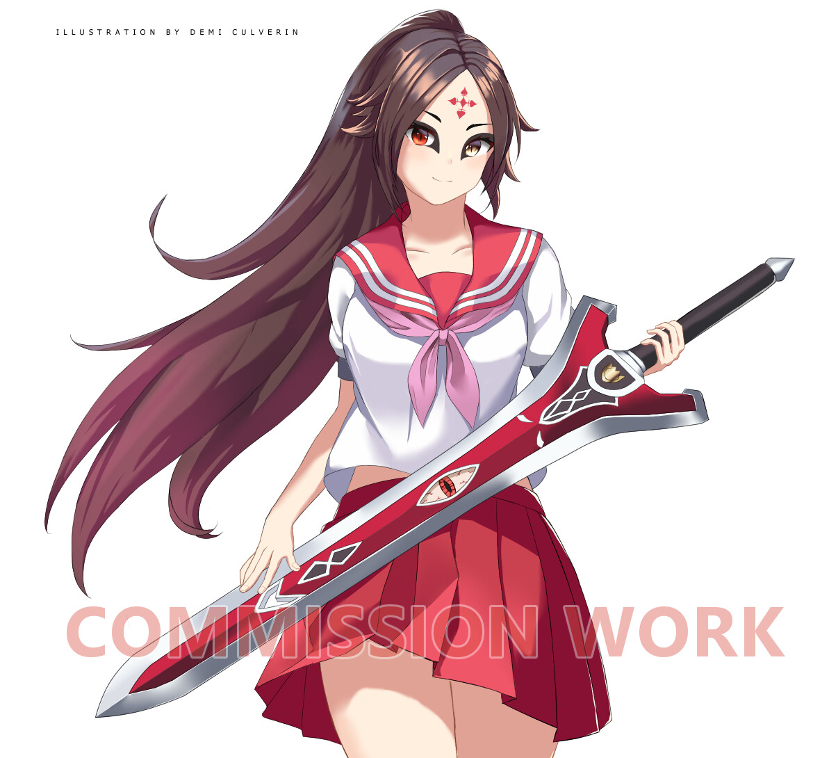 ArtStation - [COMMISSION] Full-Body: Demon Slayer