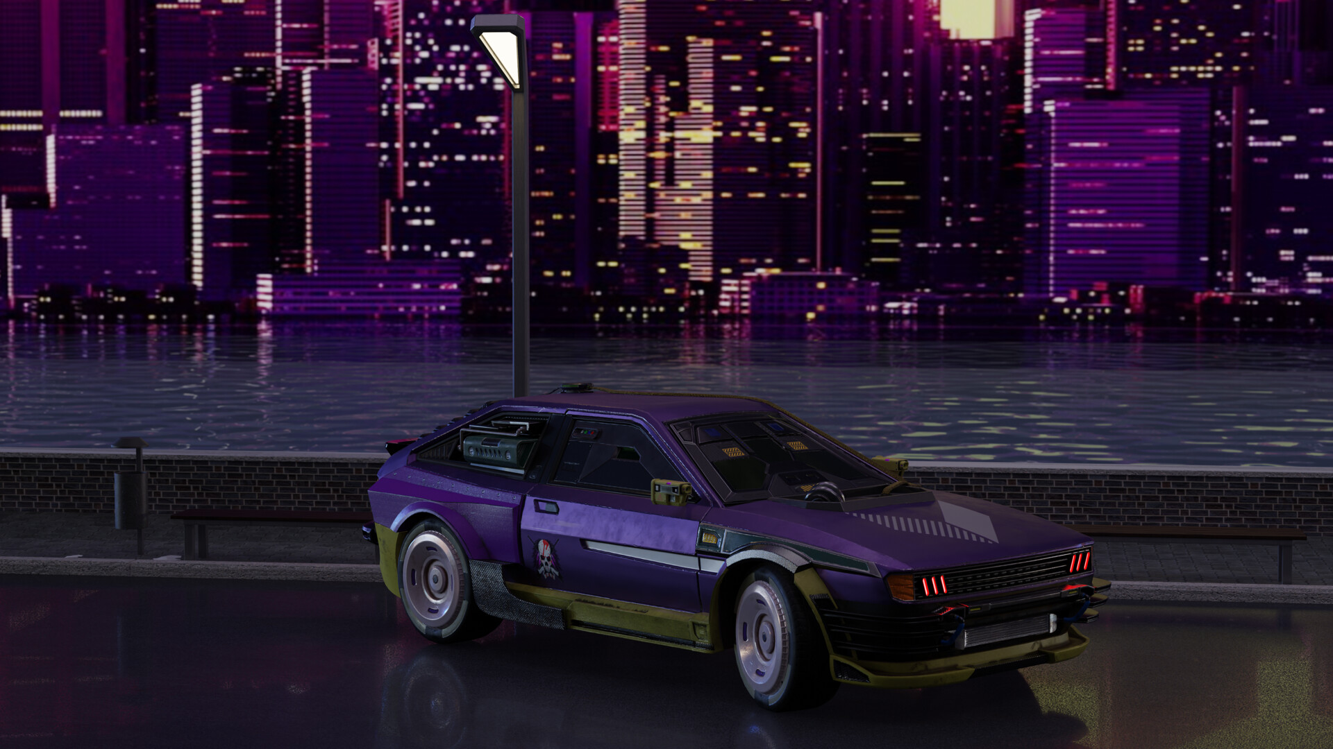 ArtStation - CyberCar for Games