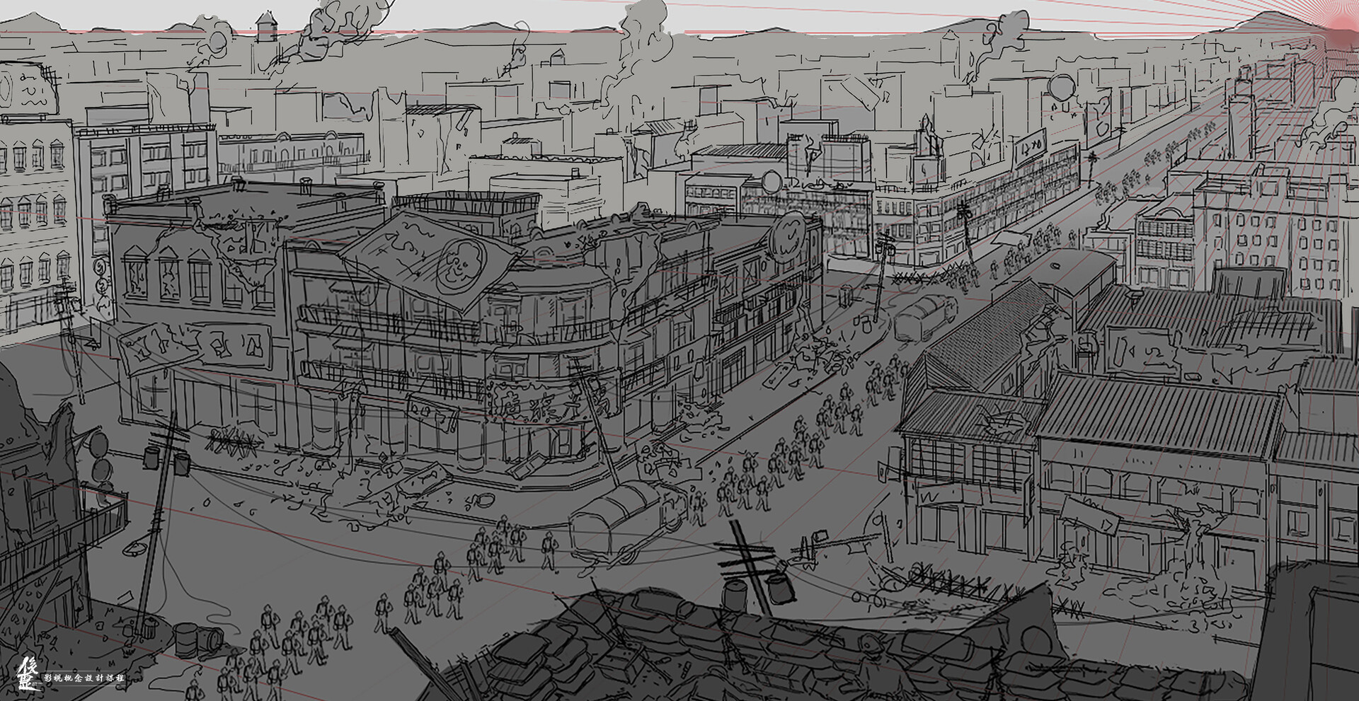 Junling concept art workshop - 2期学员概念图作品-贾凯