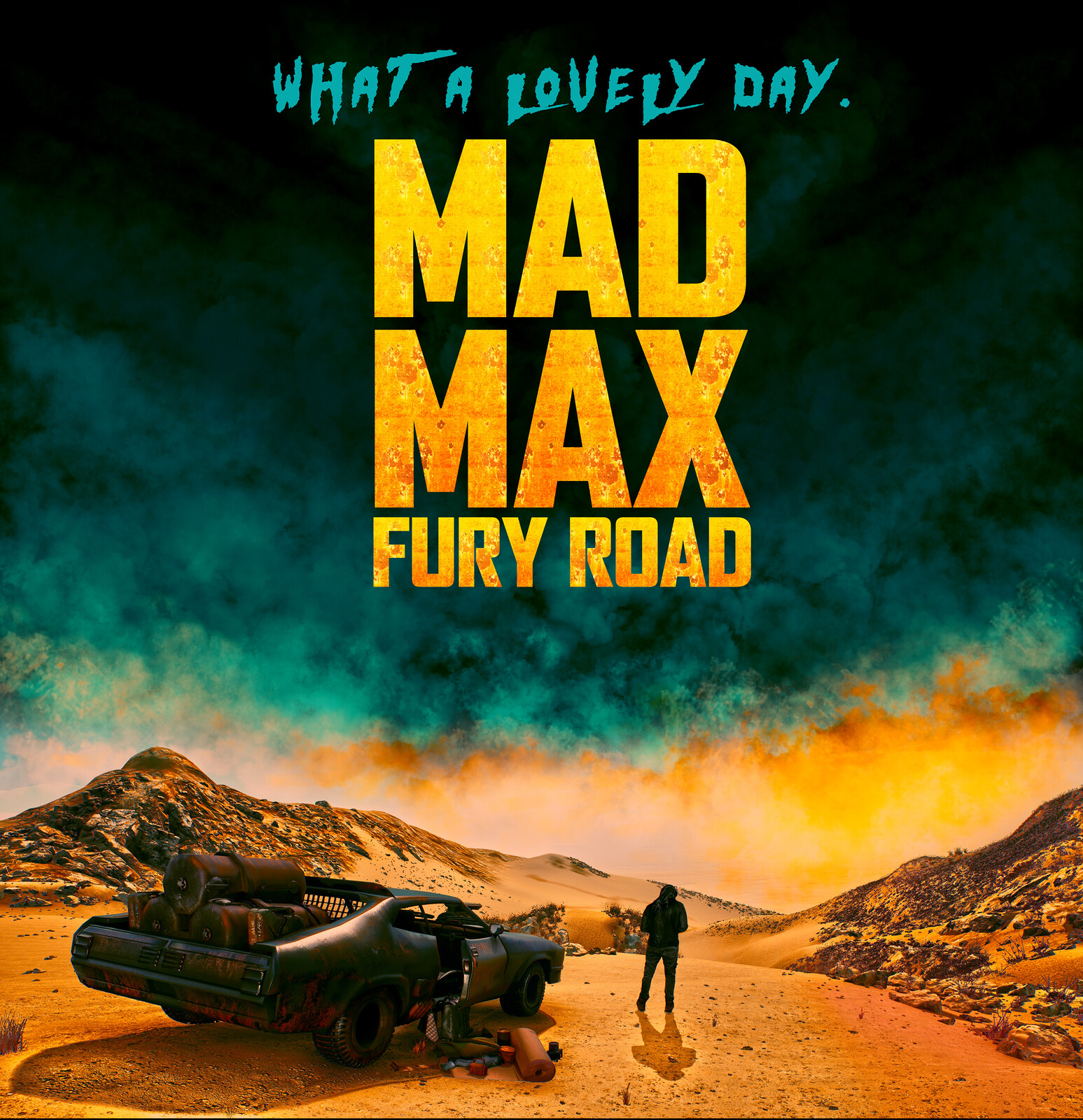 Maris Freimanis - Mad Max Fury Road Intro and Poster UE4