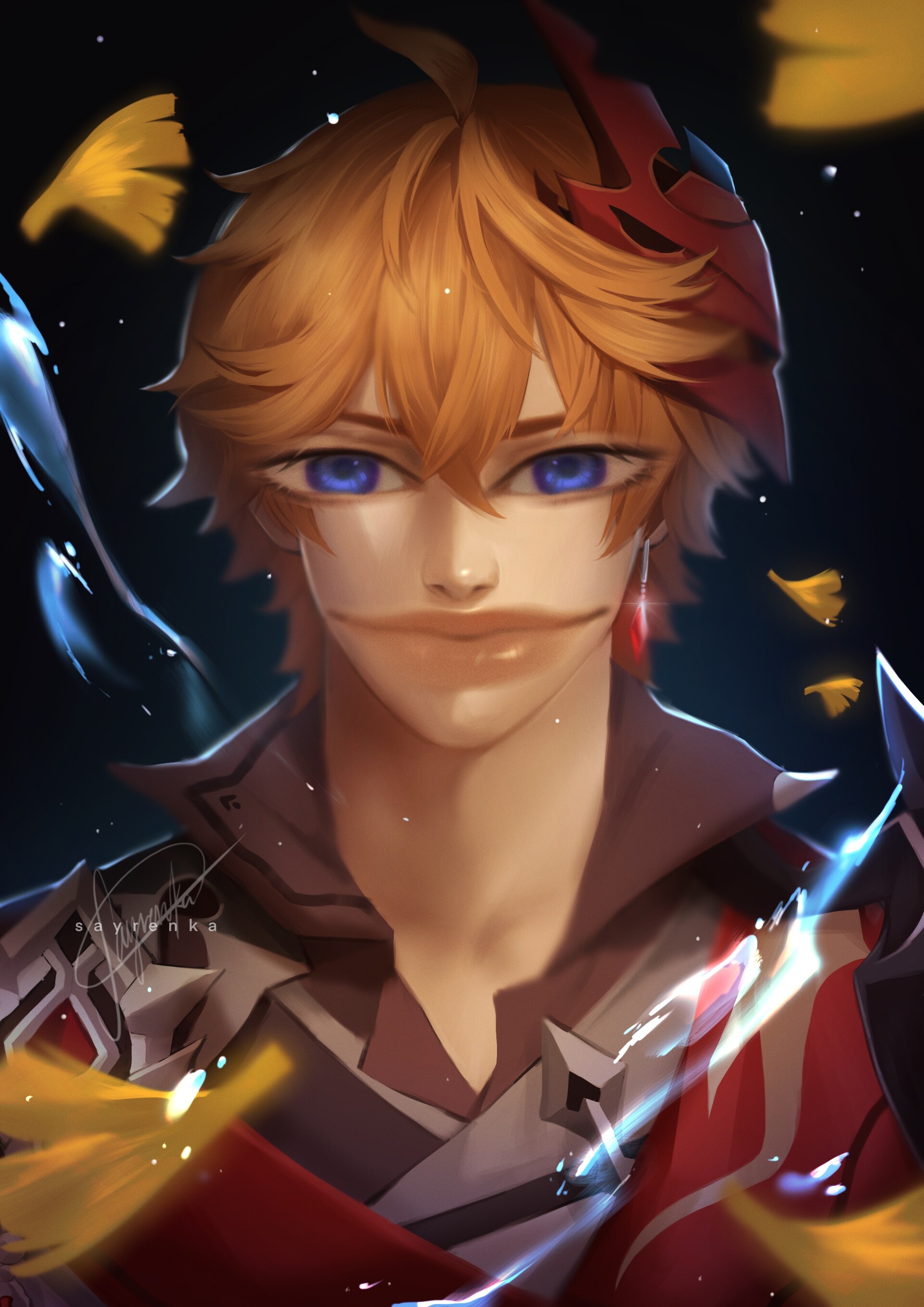 Sayrenka's Art - Tartaglia a.k.a Childe - Genshin Impact
