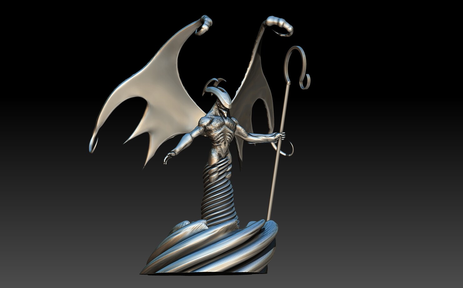 ArtStation - N is for Nightmare Shepherd.