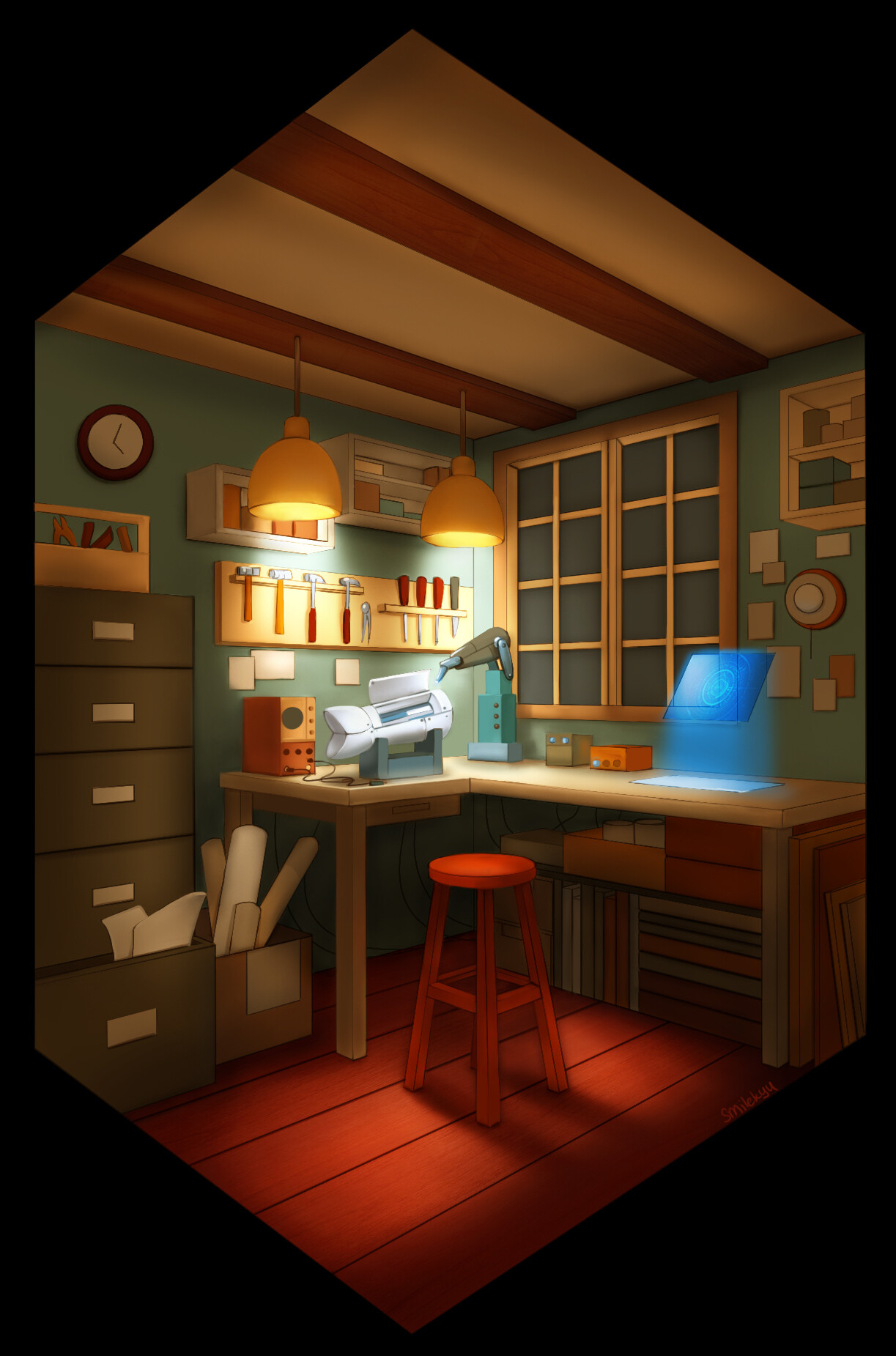 ArtStation - workplace
