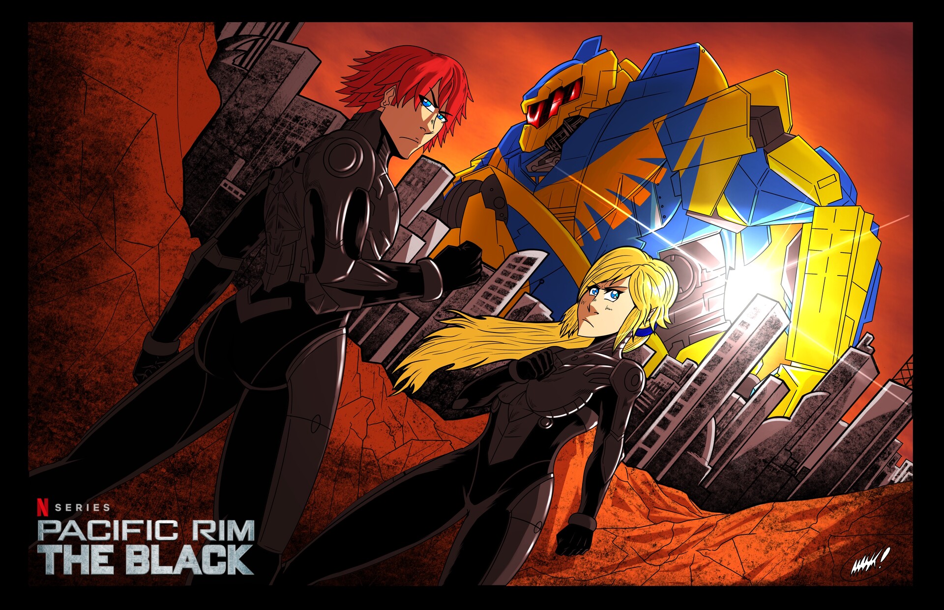 ArtStation - Pacific Rim the black
