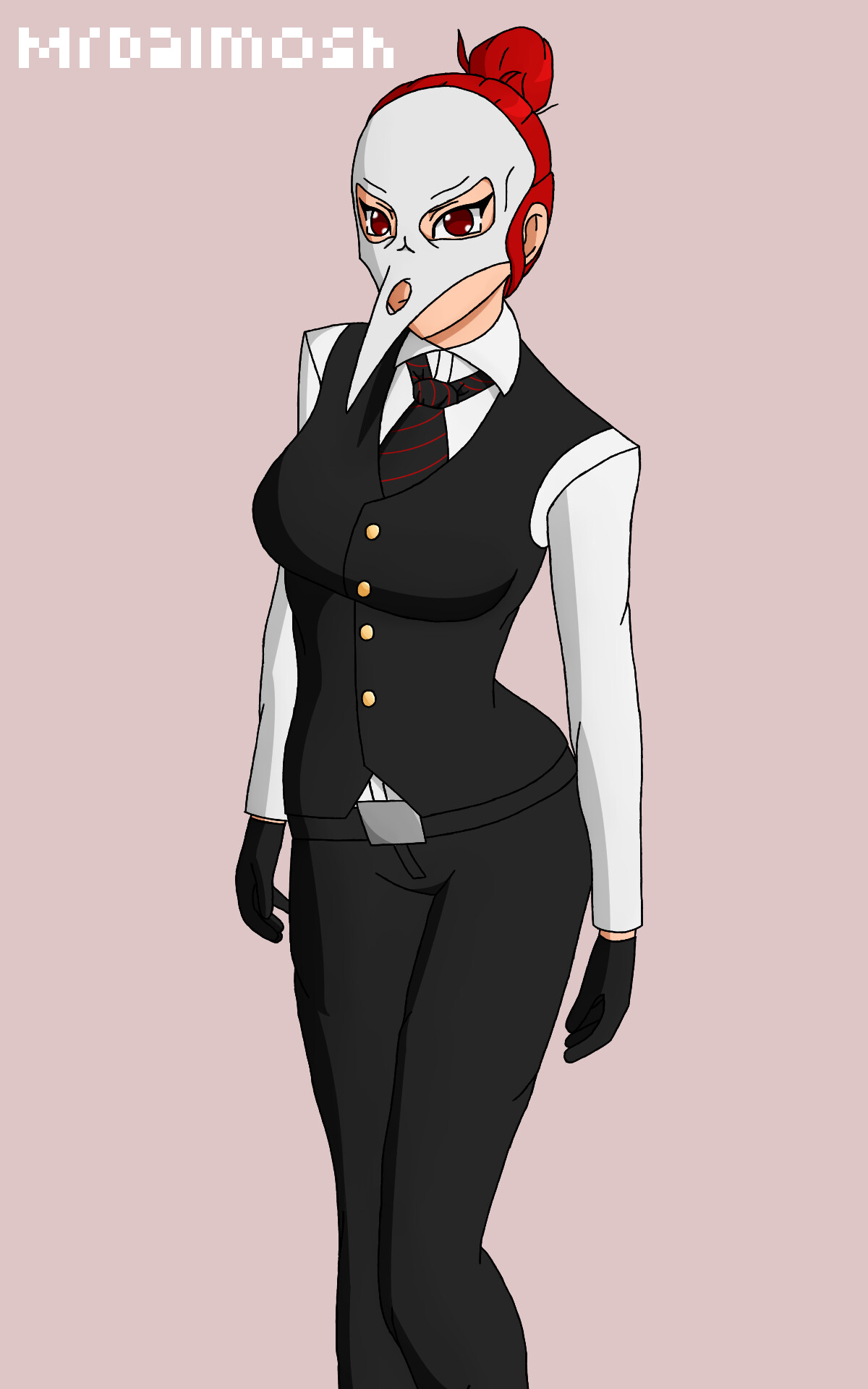 ArtStation - Redesign of an old OC