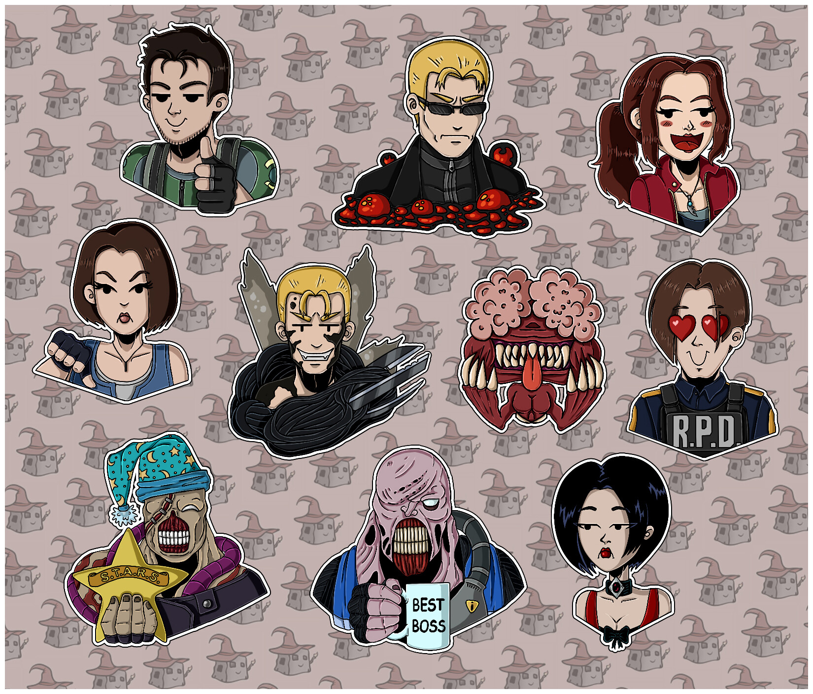 Susan Flint - Resident Evil Emoji