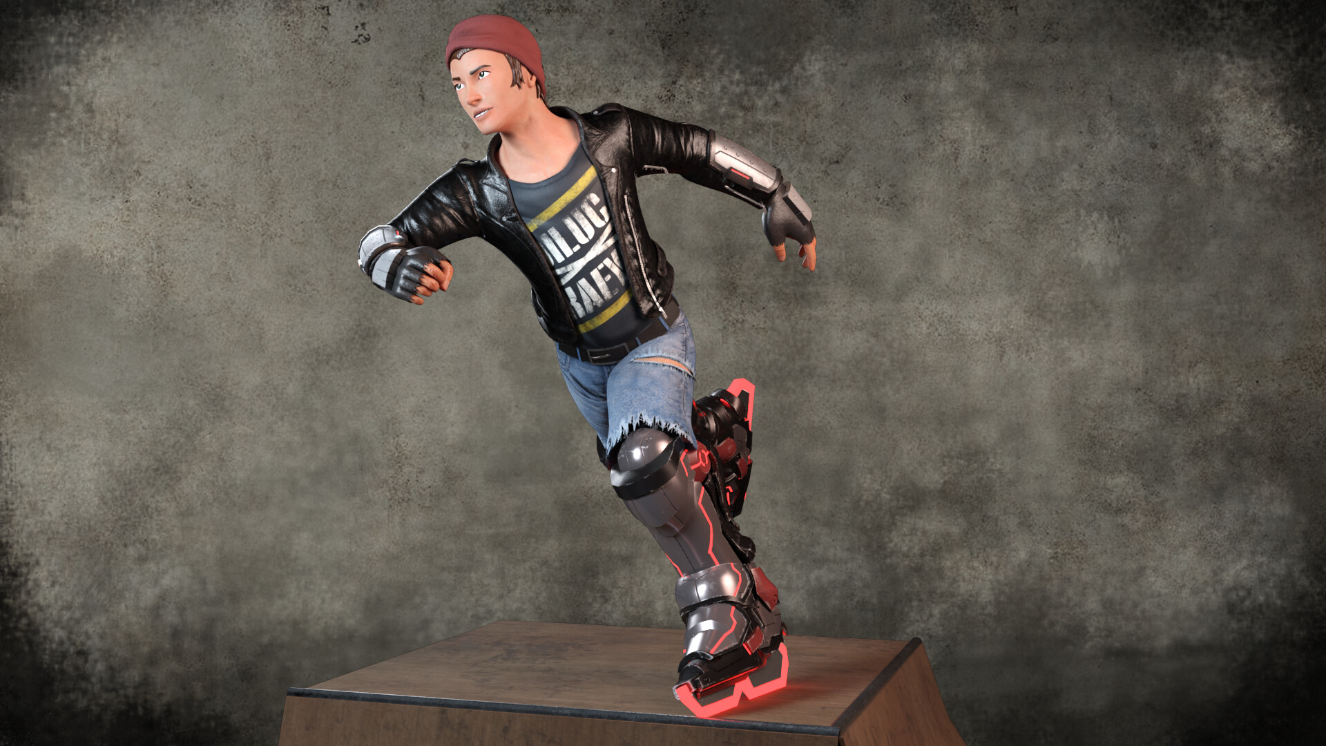 Geoffrey Noel Santos - Scifi skater