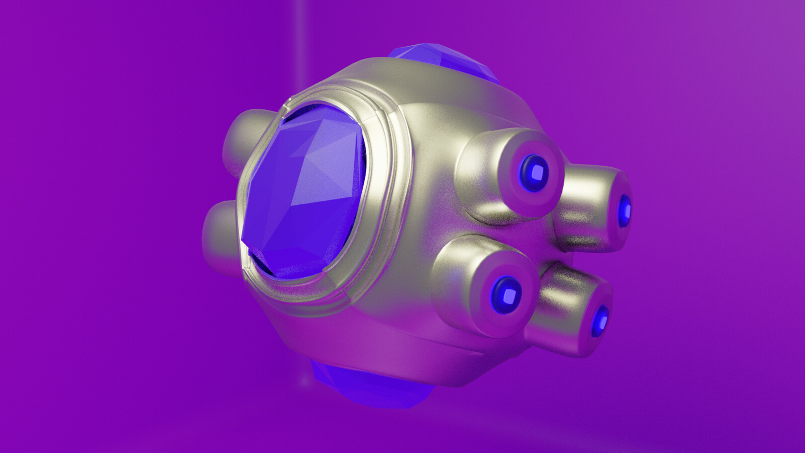 Nourelden Rihan - Fortnite Shockwave Bomb Fan Art 3D Model