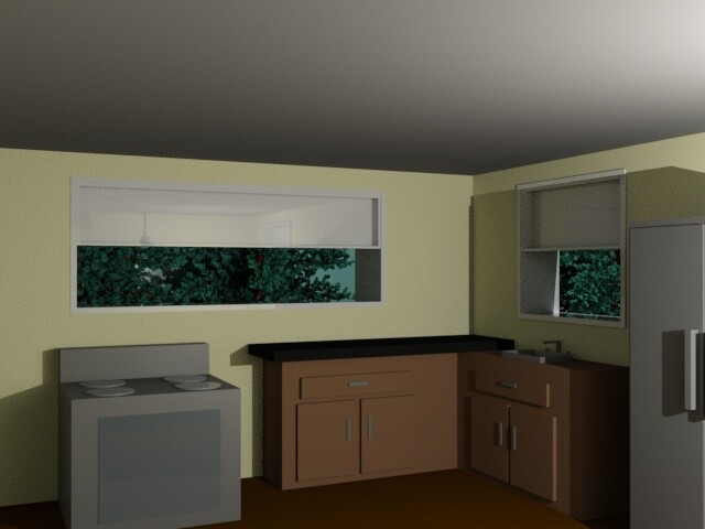 ArtStation - Kitchen Scene/Room Scene