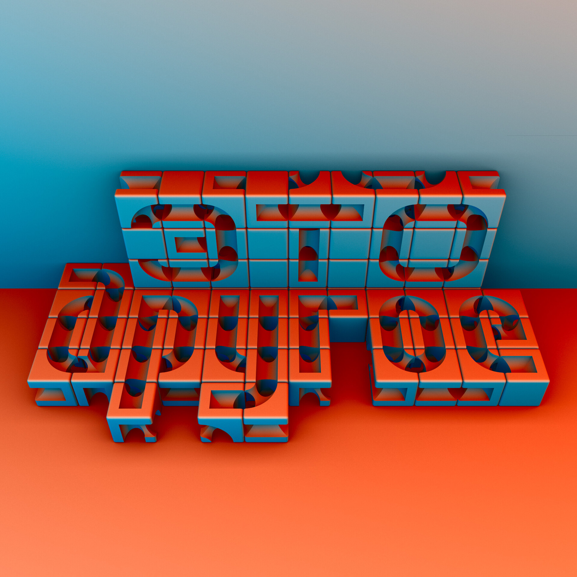 ArtStation - Text Cubes