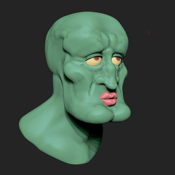 ArtStation - Handsome Squidward