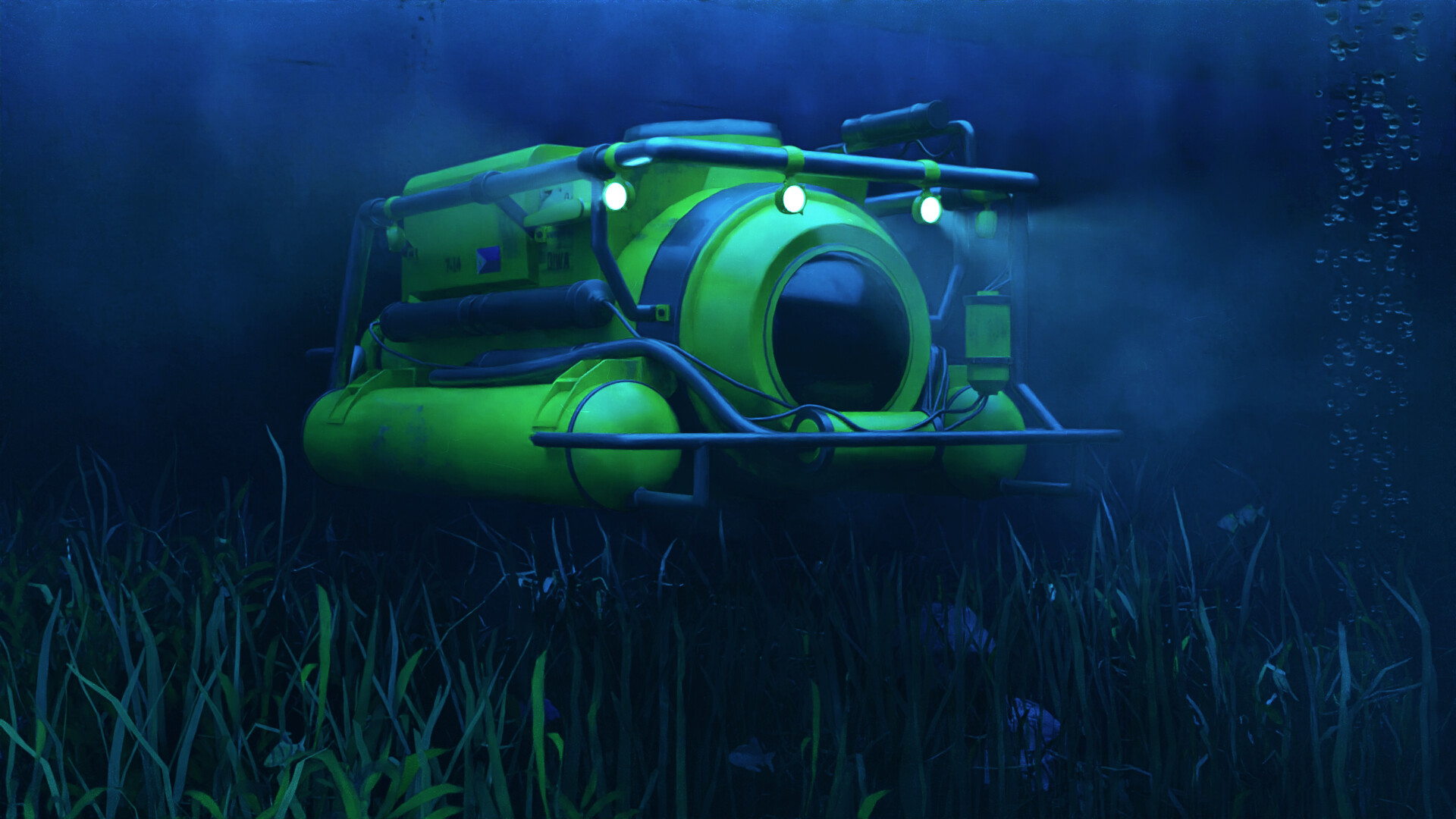 ArtStation - Yellow submarine