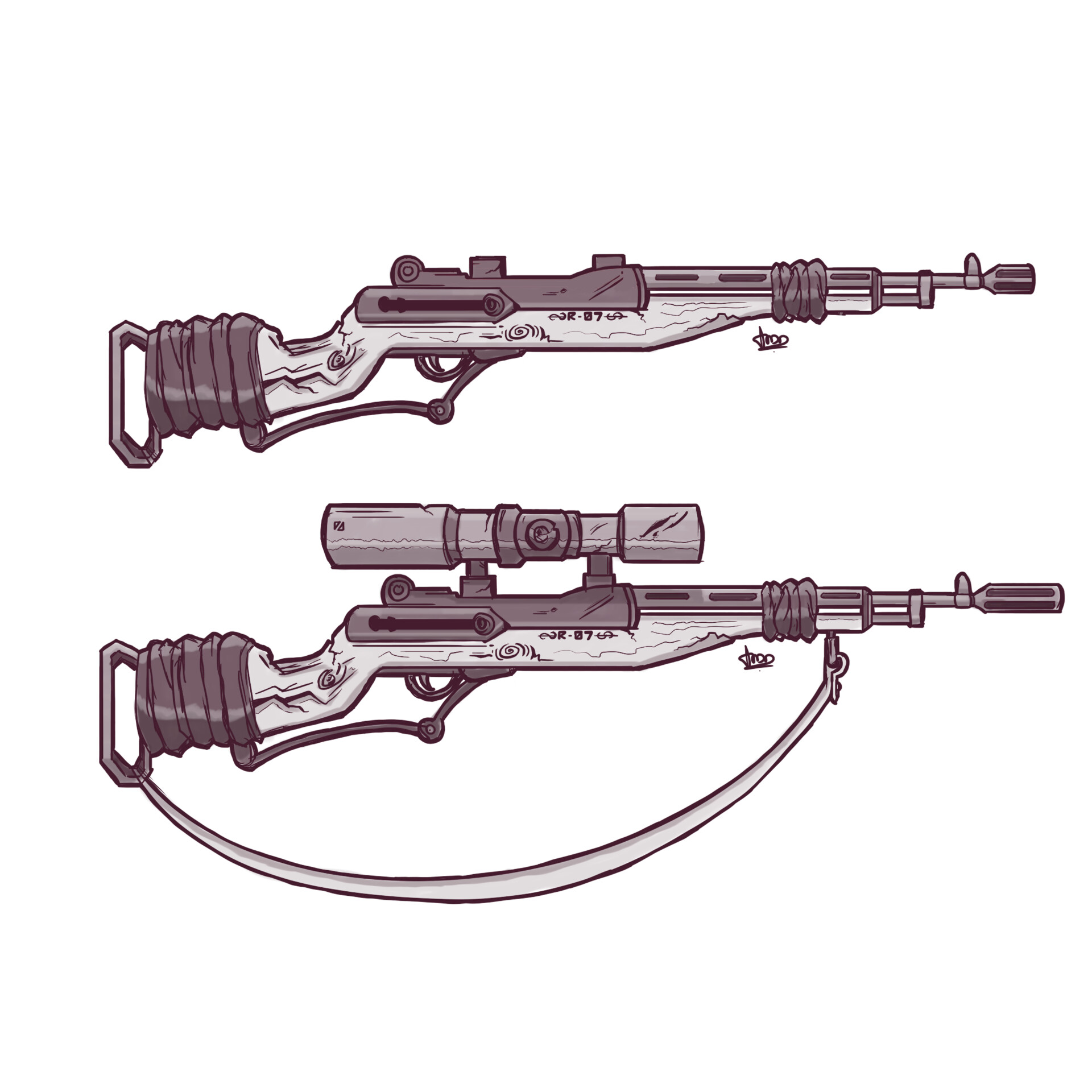 ArtStation - Pirate's Sniper