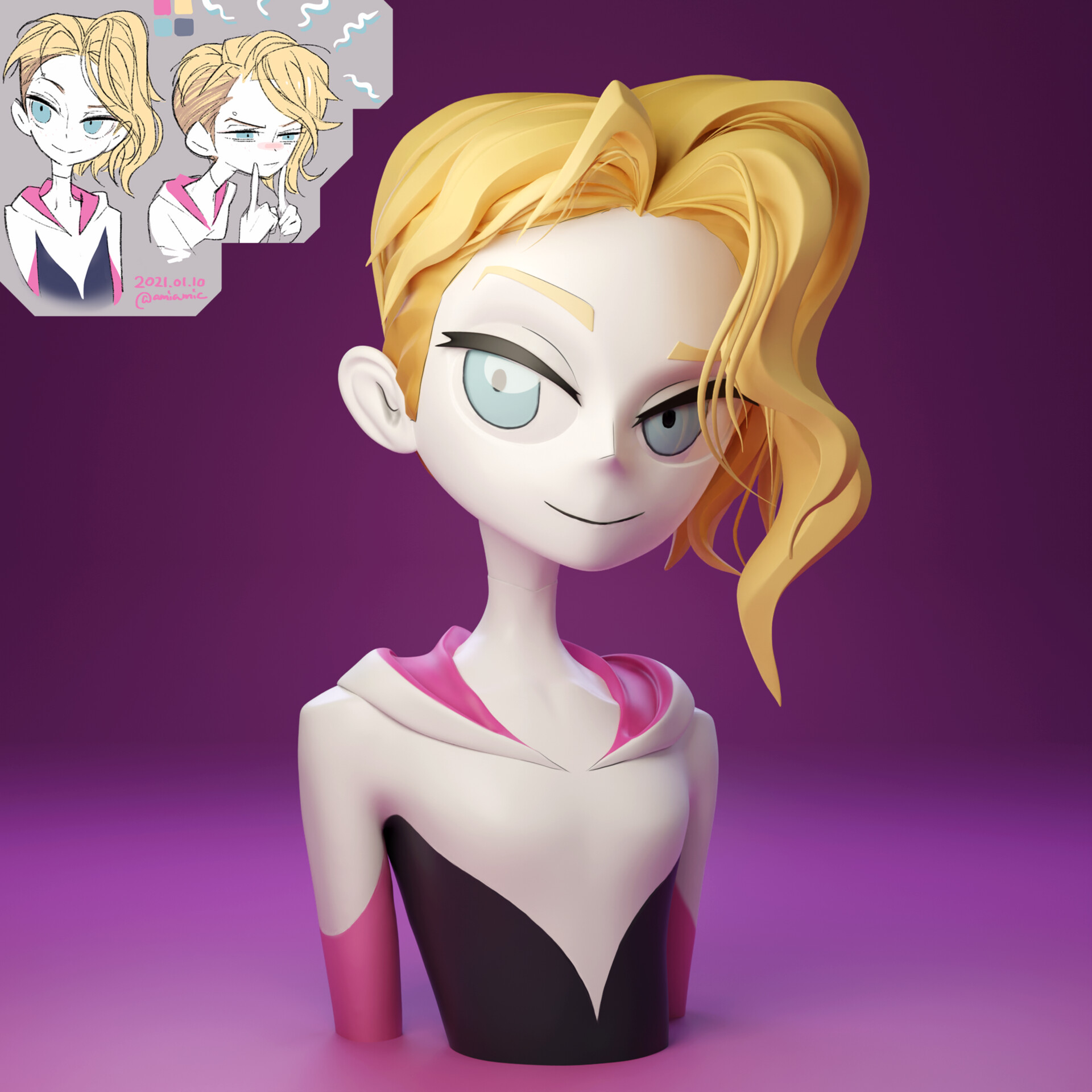 ArtStation - Spider Gwen