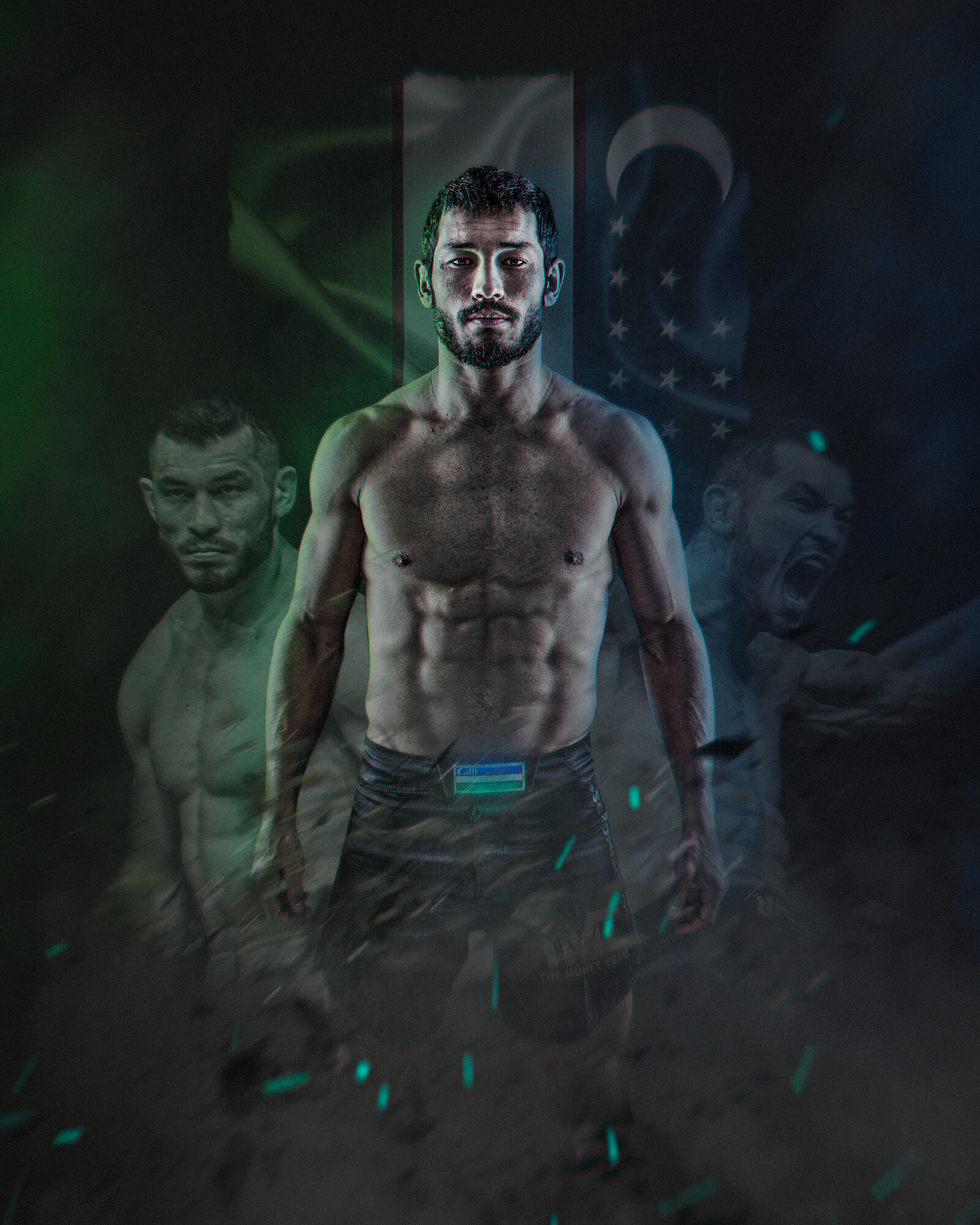 ArtStation - Makhmud Muradov - UFC poster