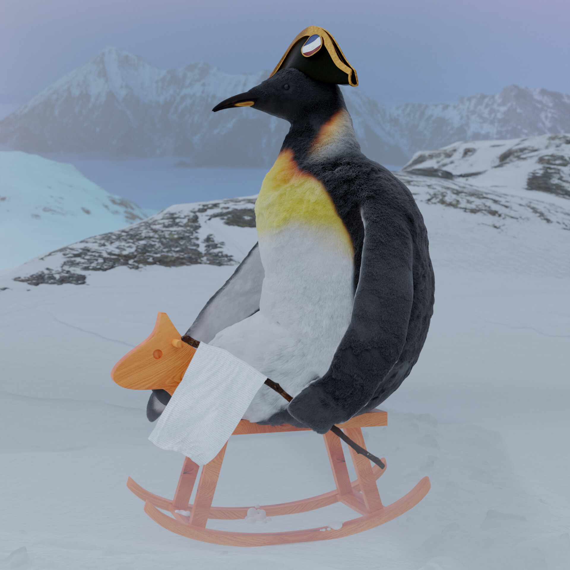 ArtStation - Emperor Penguin