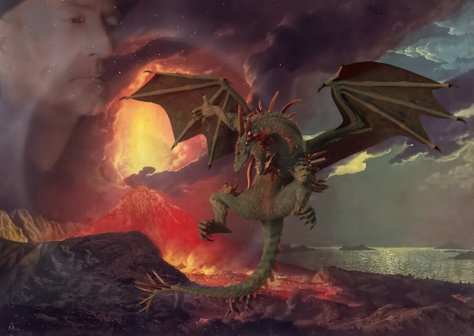 ArtStation - Floating of the Dragon