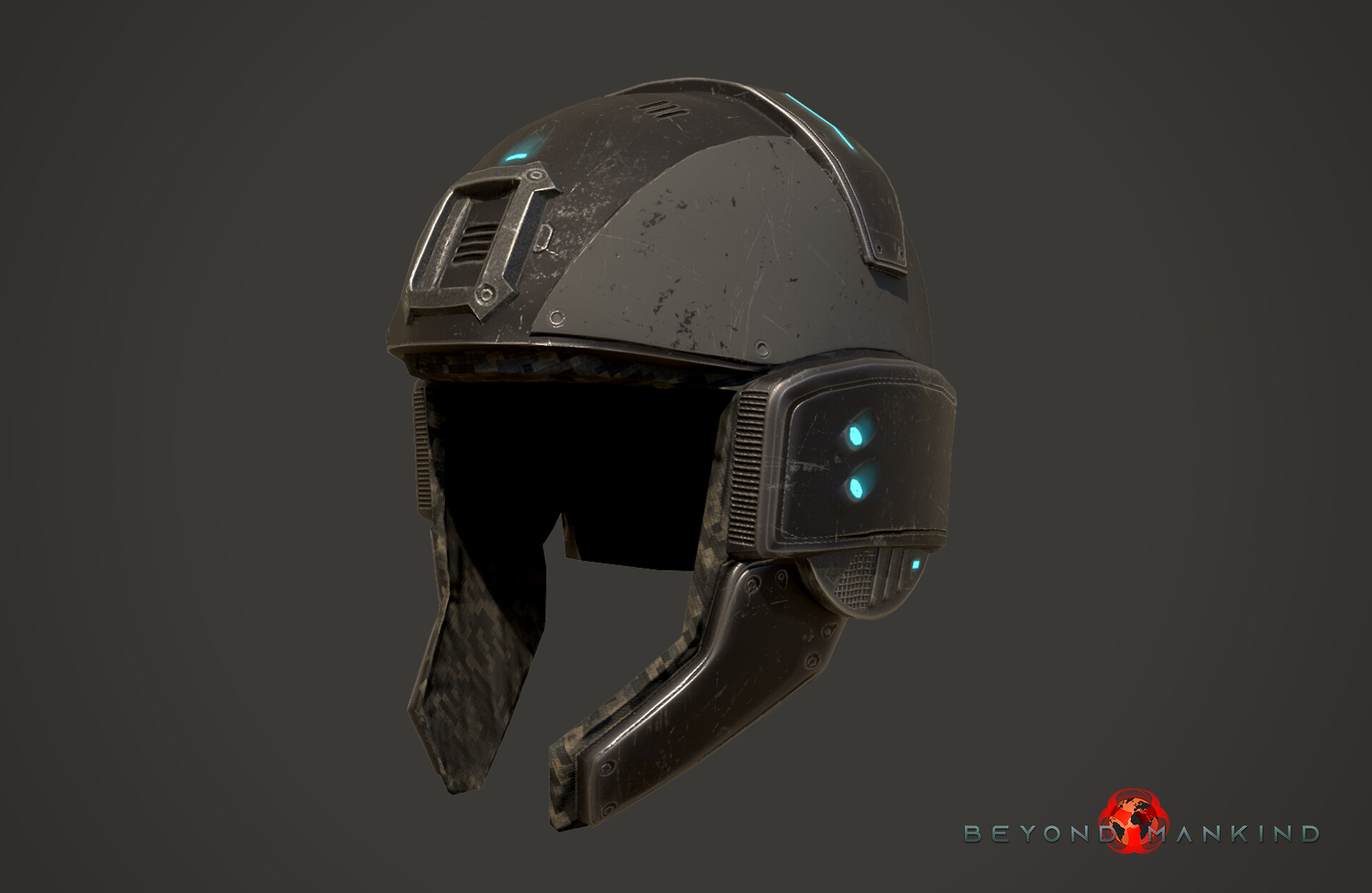 ArtStation - Sci-Fi Helmet [ Beyond Mankind ]