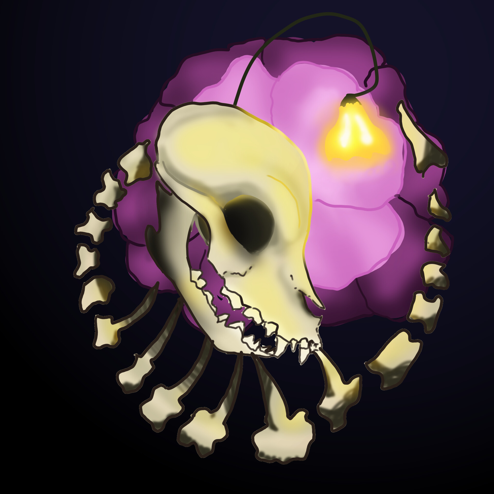 ArtStation - Puppy Skull