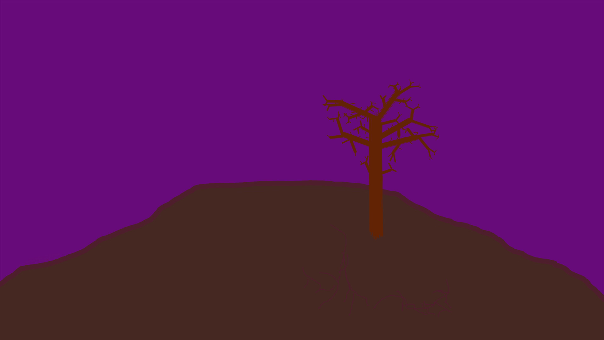 ArtStation - A Purple Cliff (WIP)