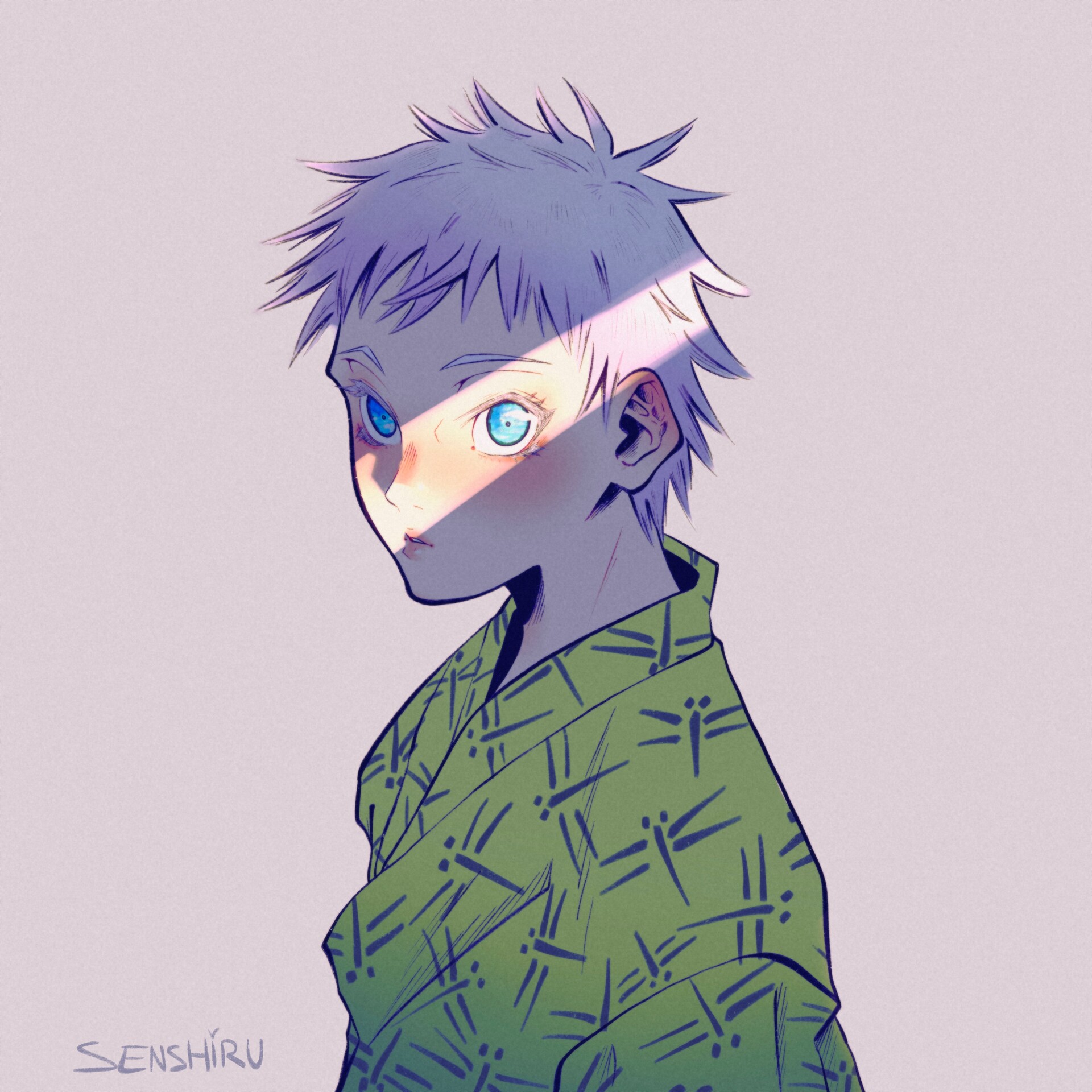 ArtStation - The Six Eyed boy