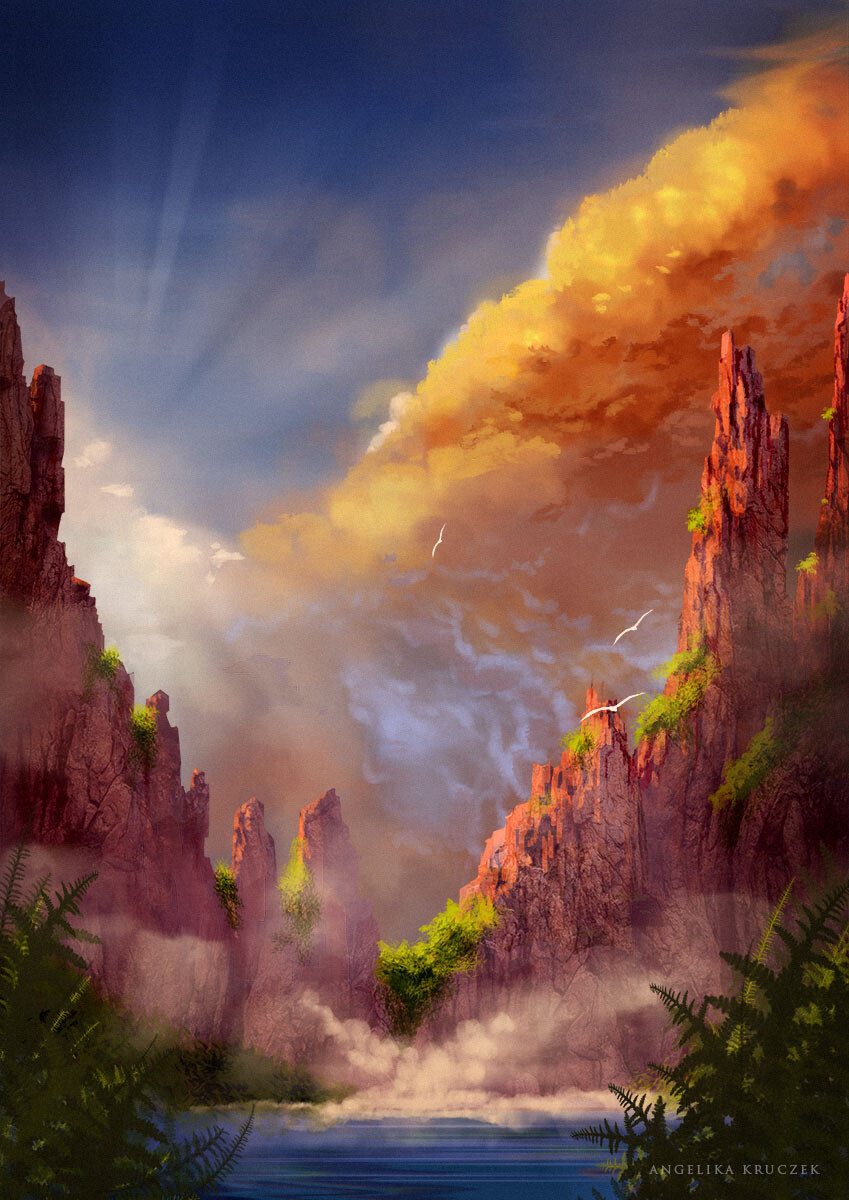 ArtStation - Utopia - Fantasy land