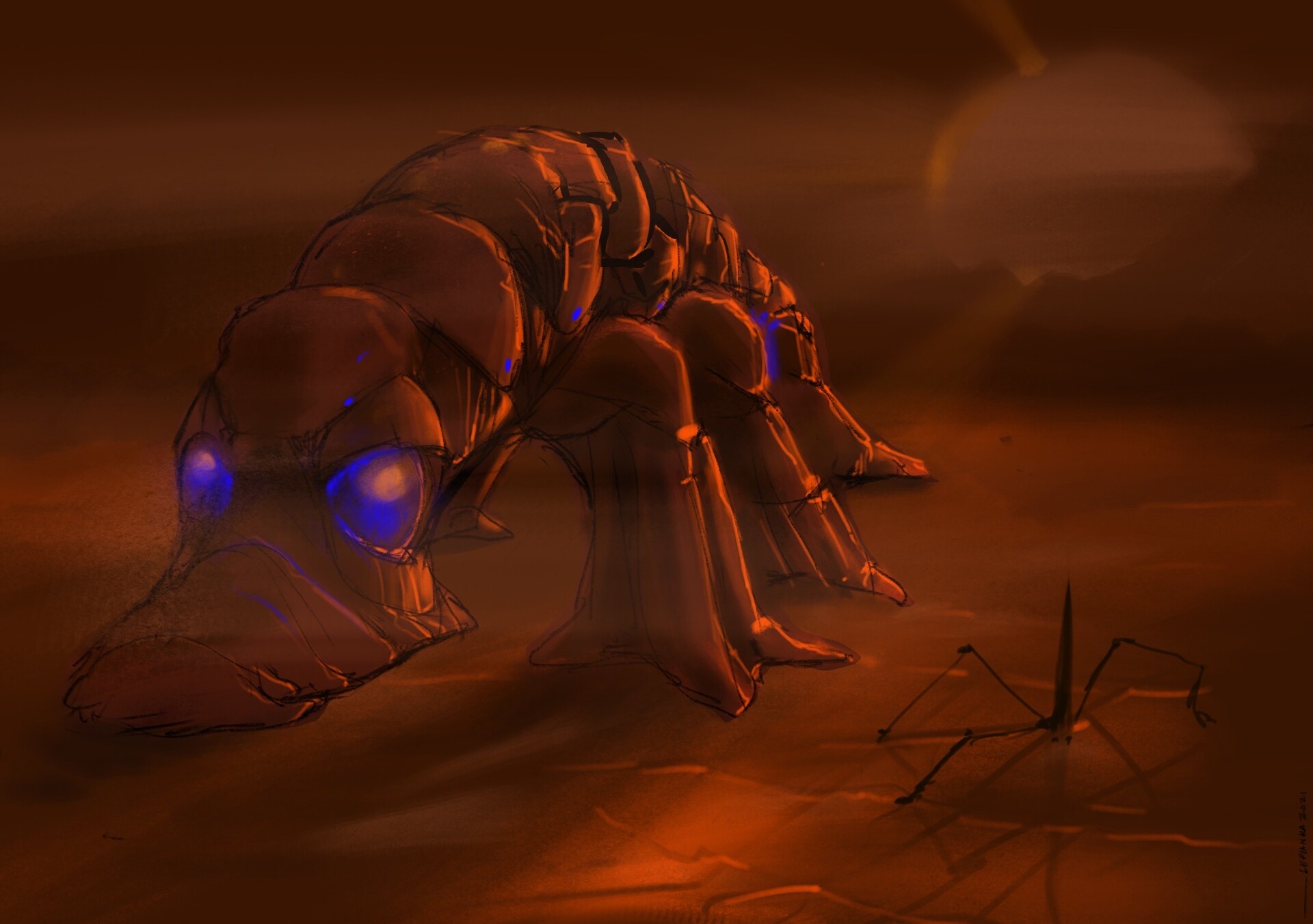 ArtStation - Venutian Flea