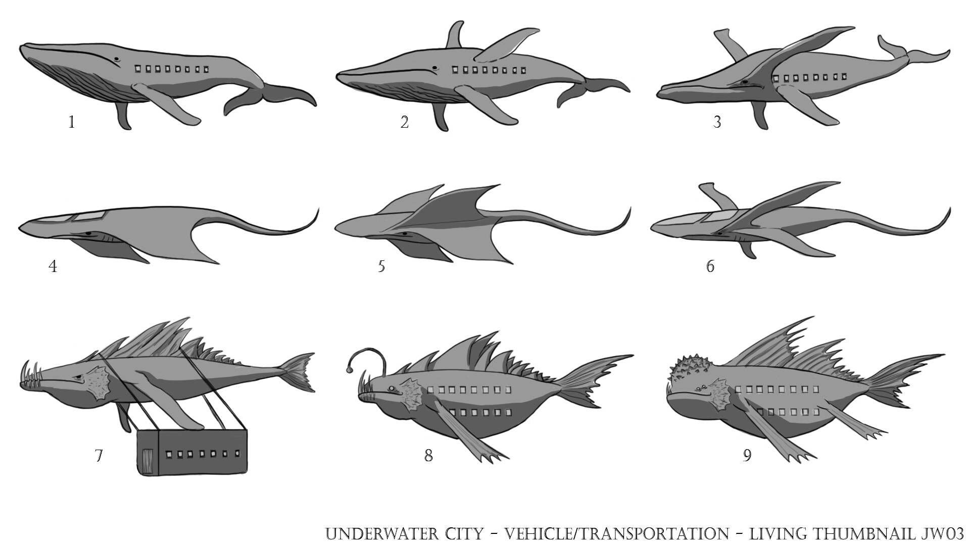 Jim Wong Chee Yuan - Alien Fish Designs