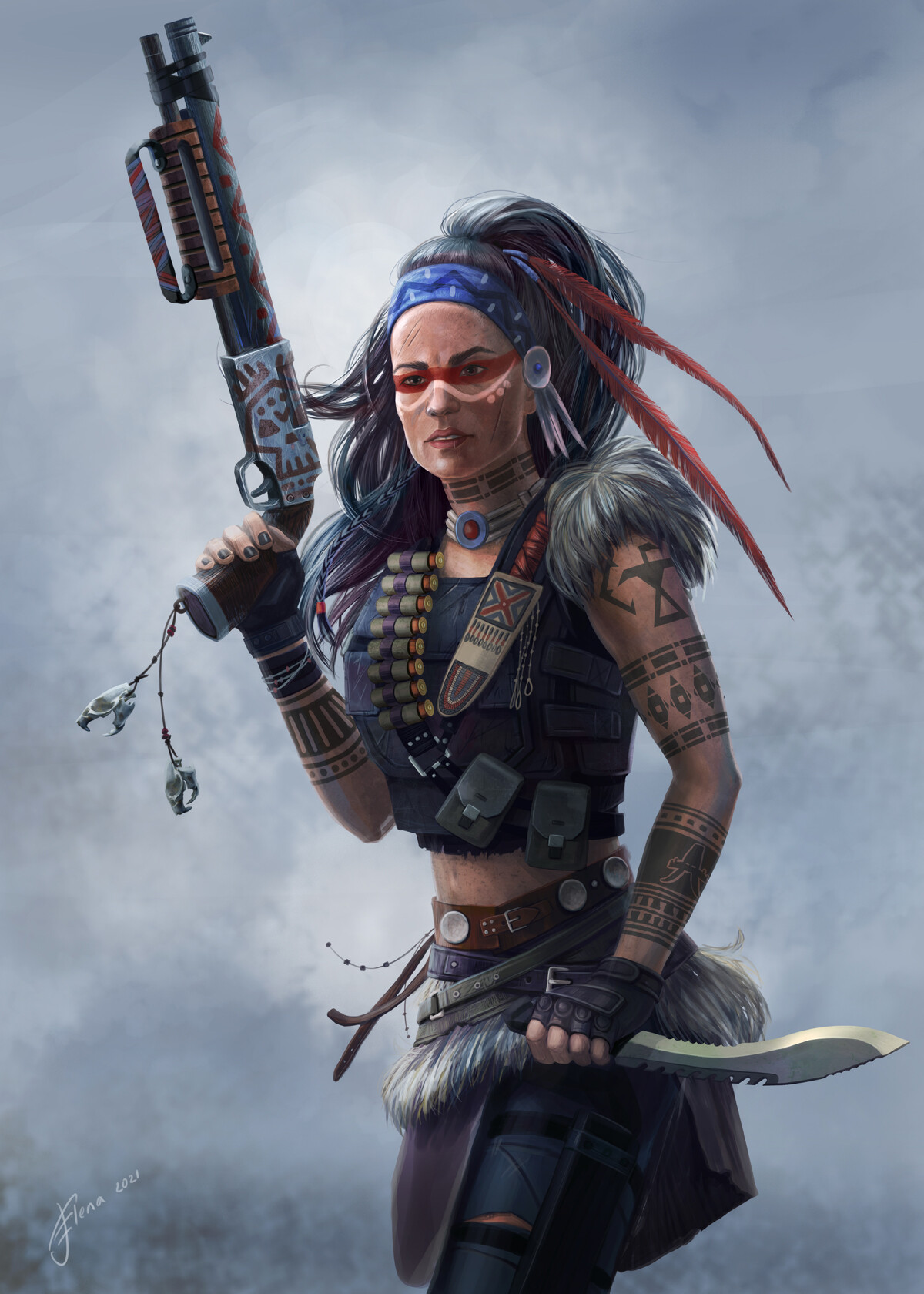 ArtStation - zombie hunter