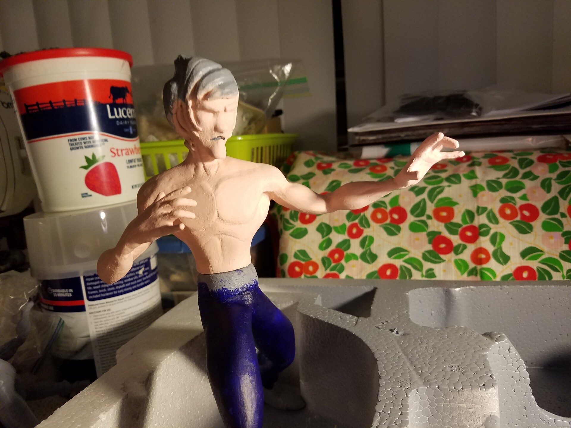 Steven Huynh - Bruce Lee Toon Figurine 3D Print