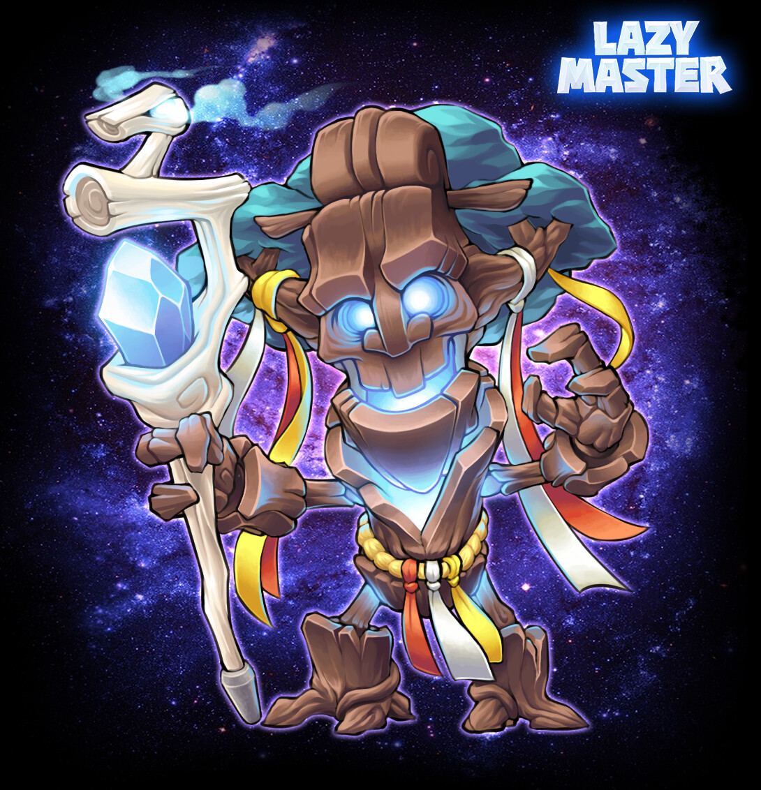 Jae Hwan Lee - LAZY MASTER CHARACTER CONCEPT ART : SEO-NANG