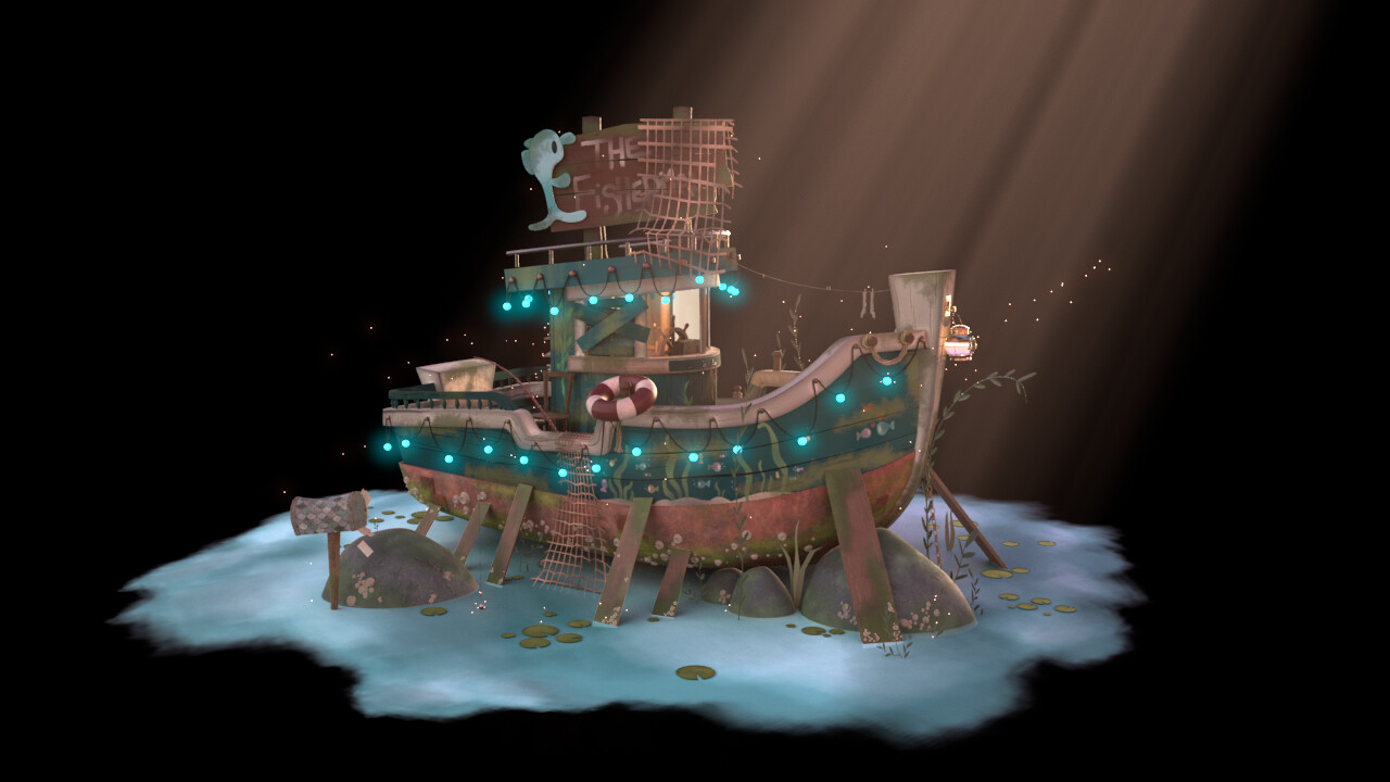 ArtStation - boat