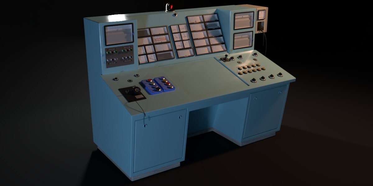 ArtStation - Industrial Control Panel