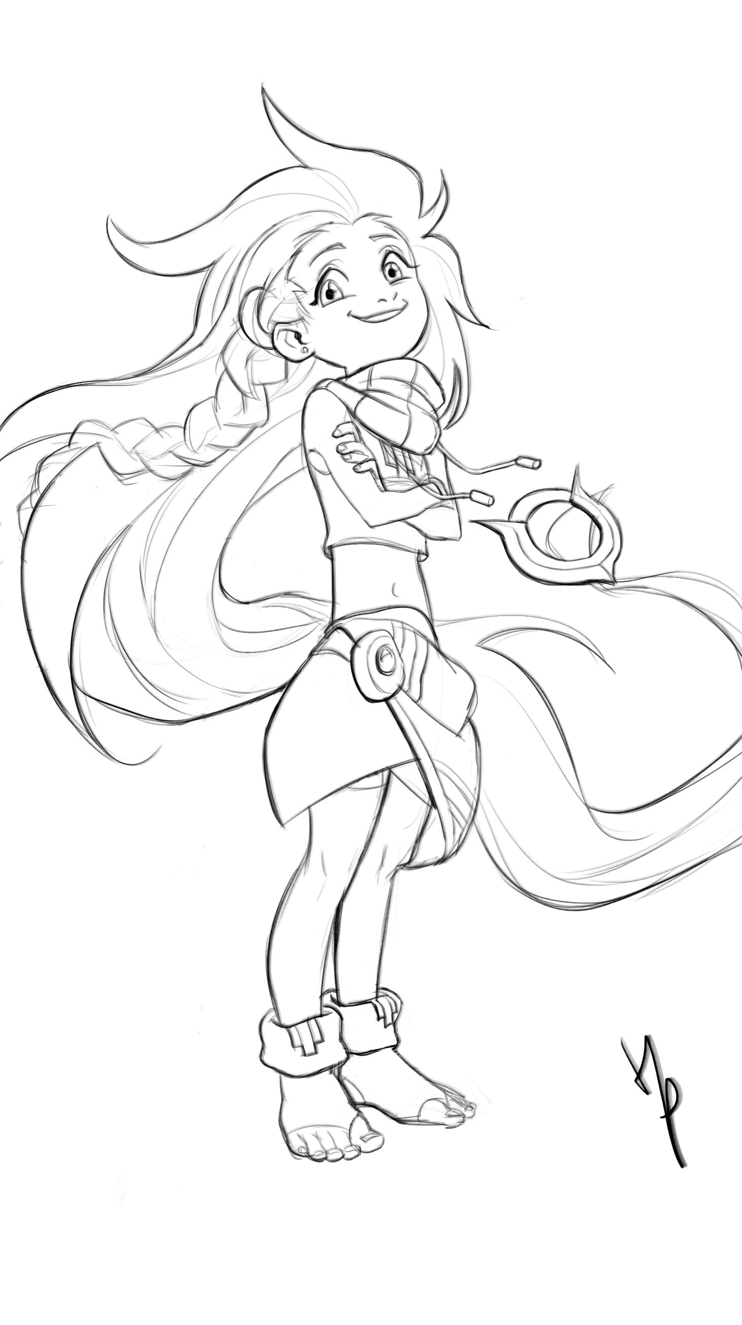 how to draw zoe league of legends