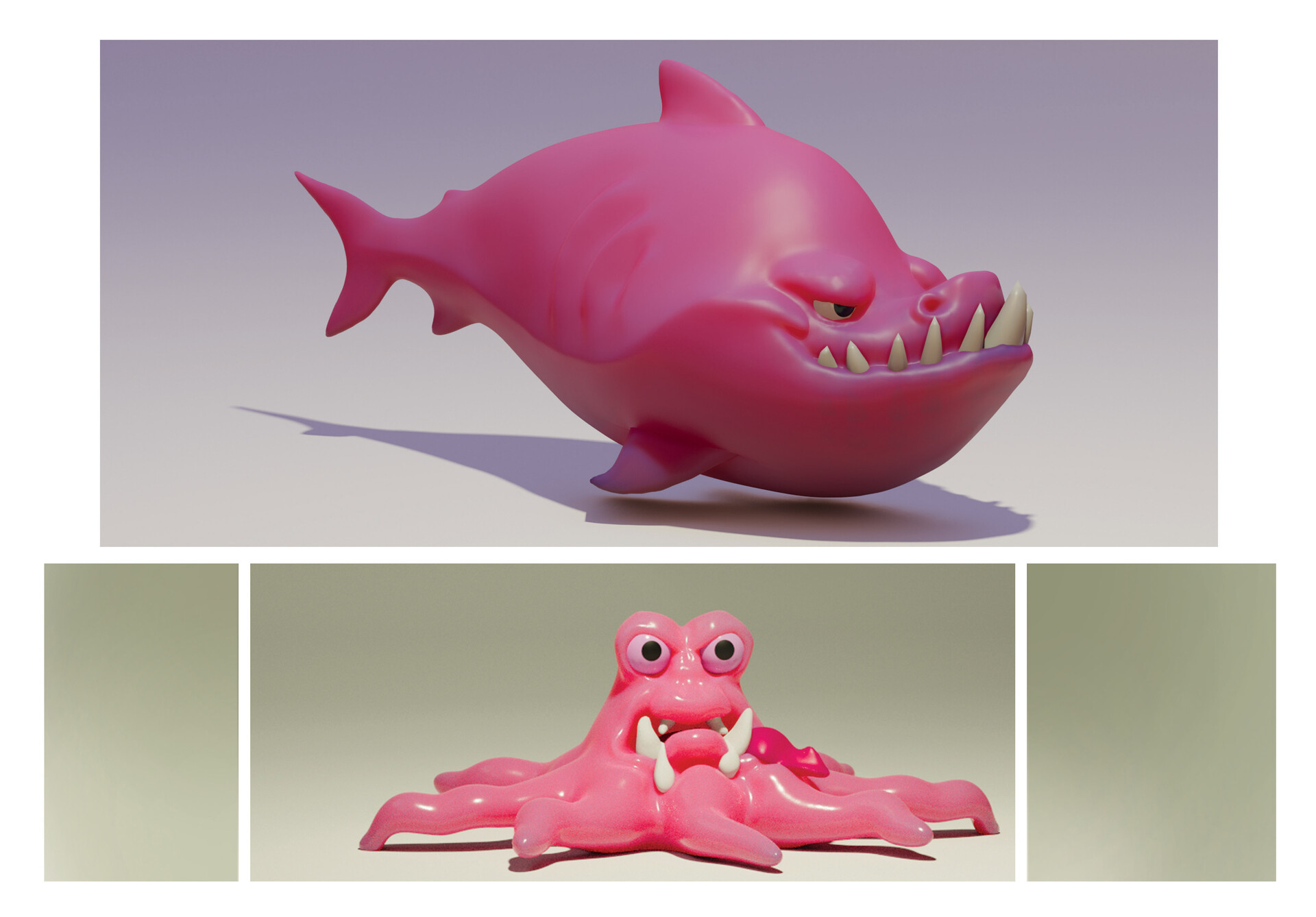 ArtStation - Toy Monsters