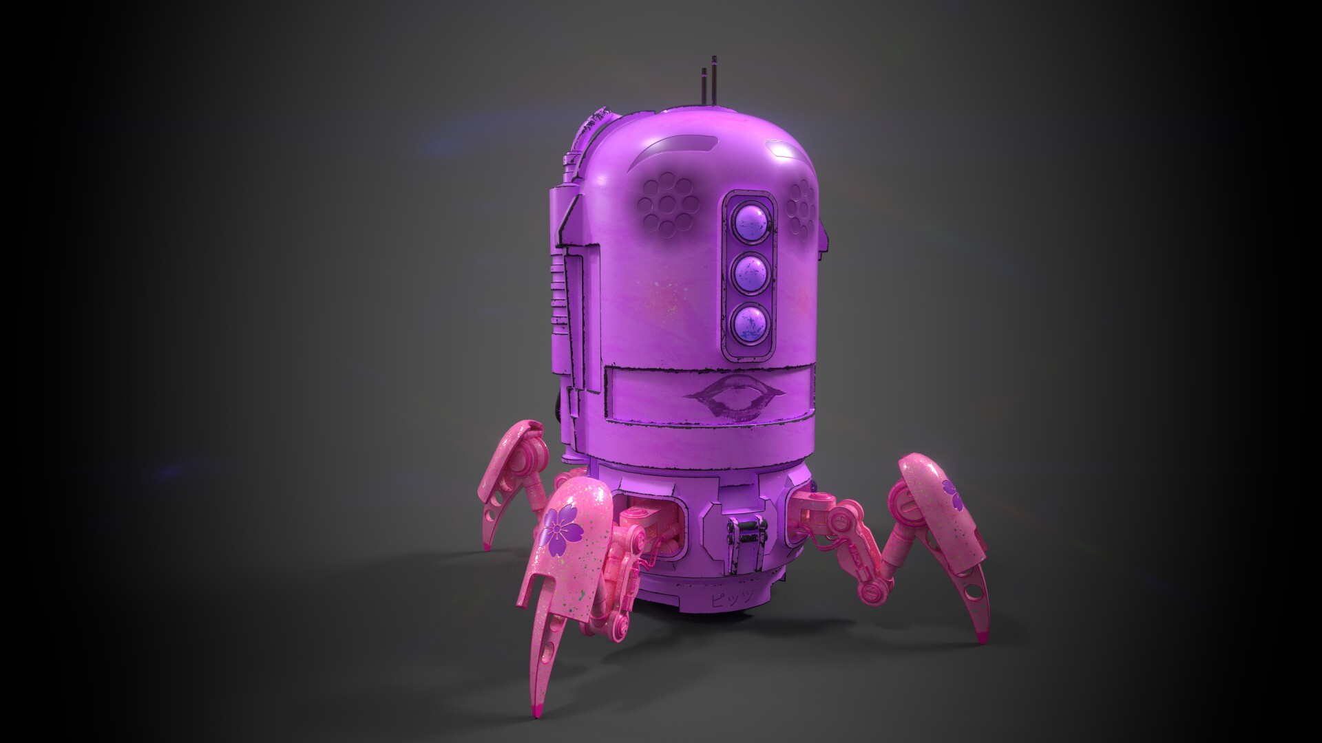 ArtStation - Pizzu - Spiderbot