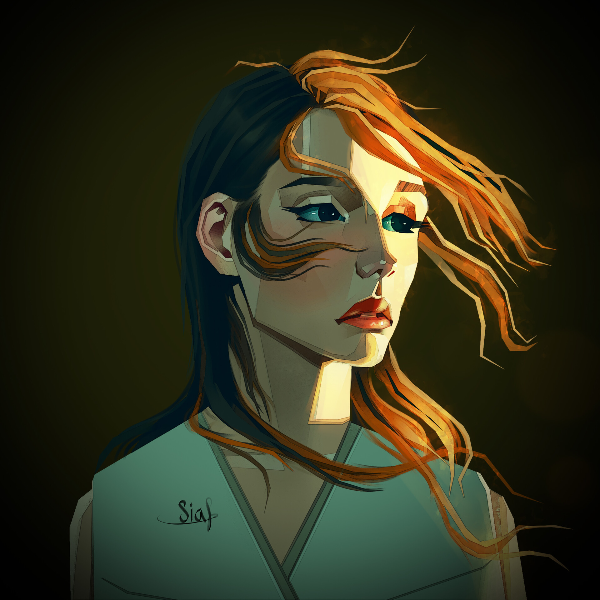 ArtStation - portrait study