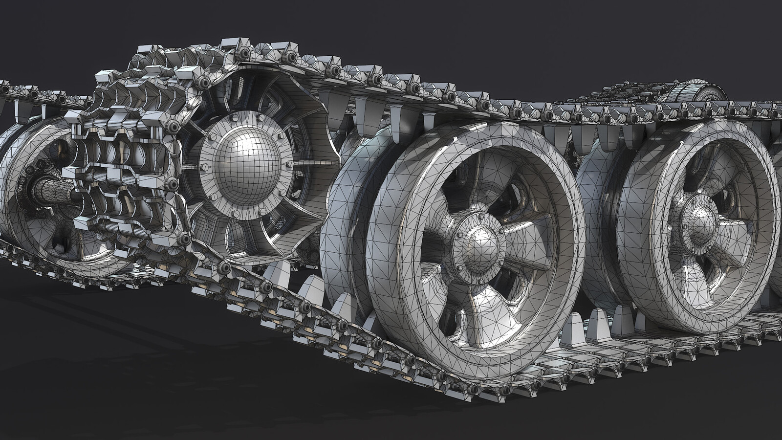 Ryzhkov 3D-Models - T-55 Tank Chassis