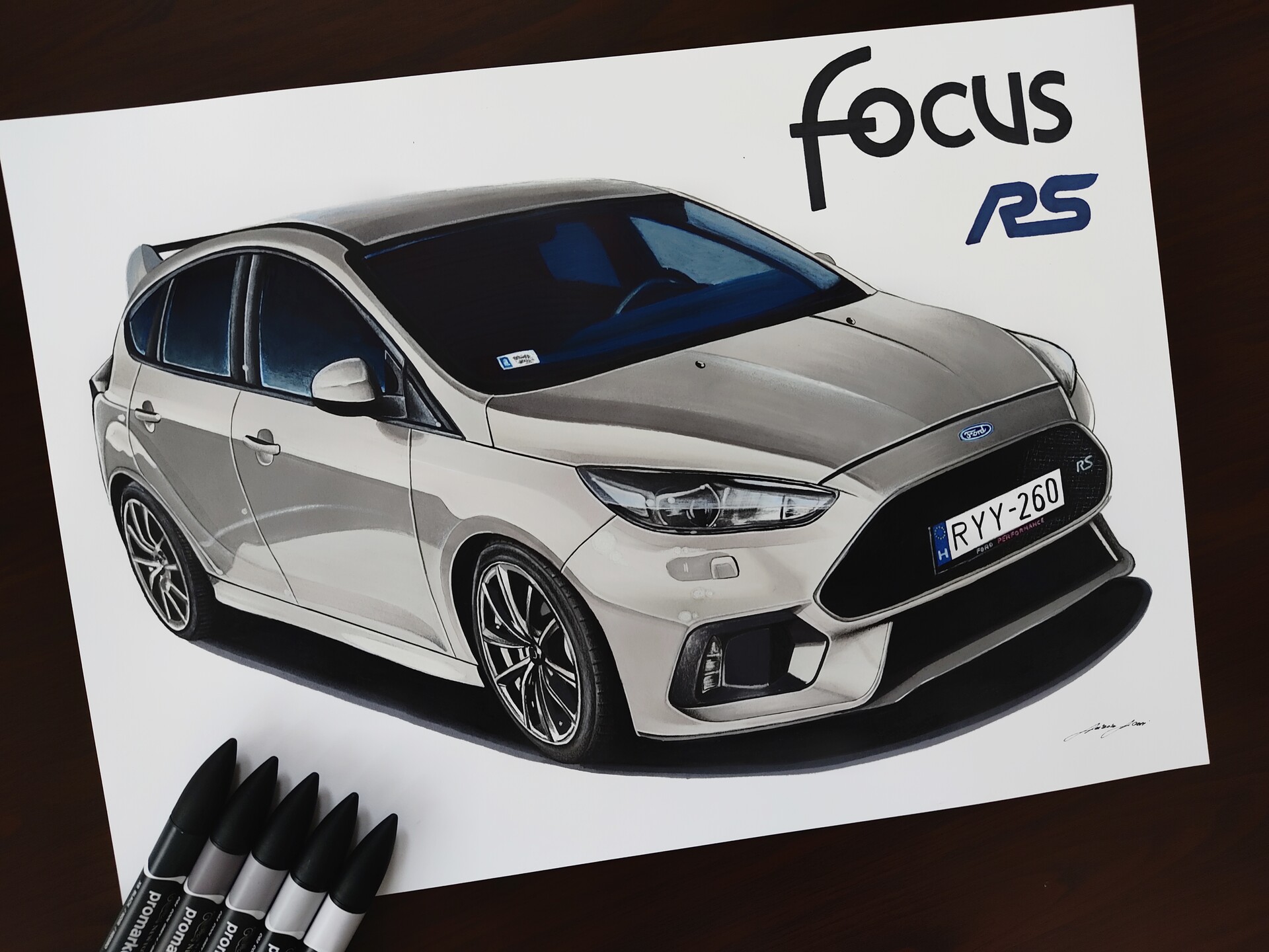 ArtStation - Ford Focus RS