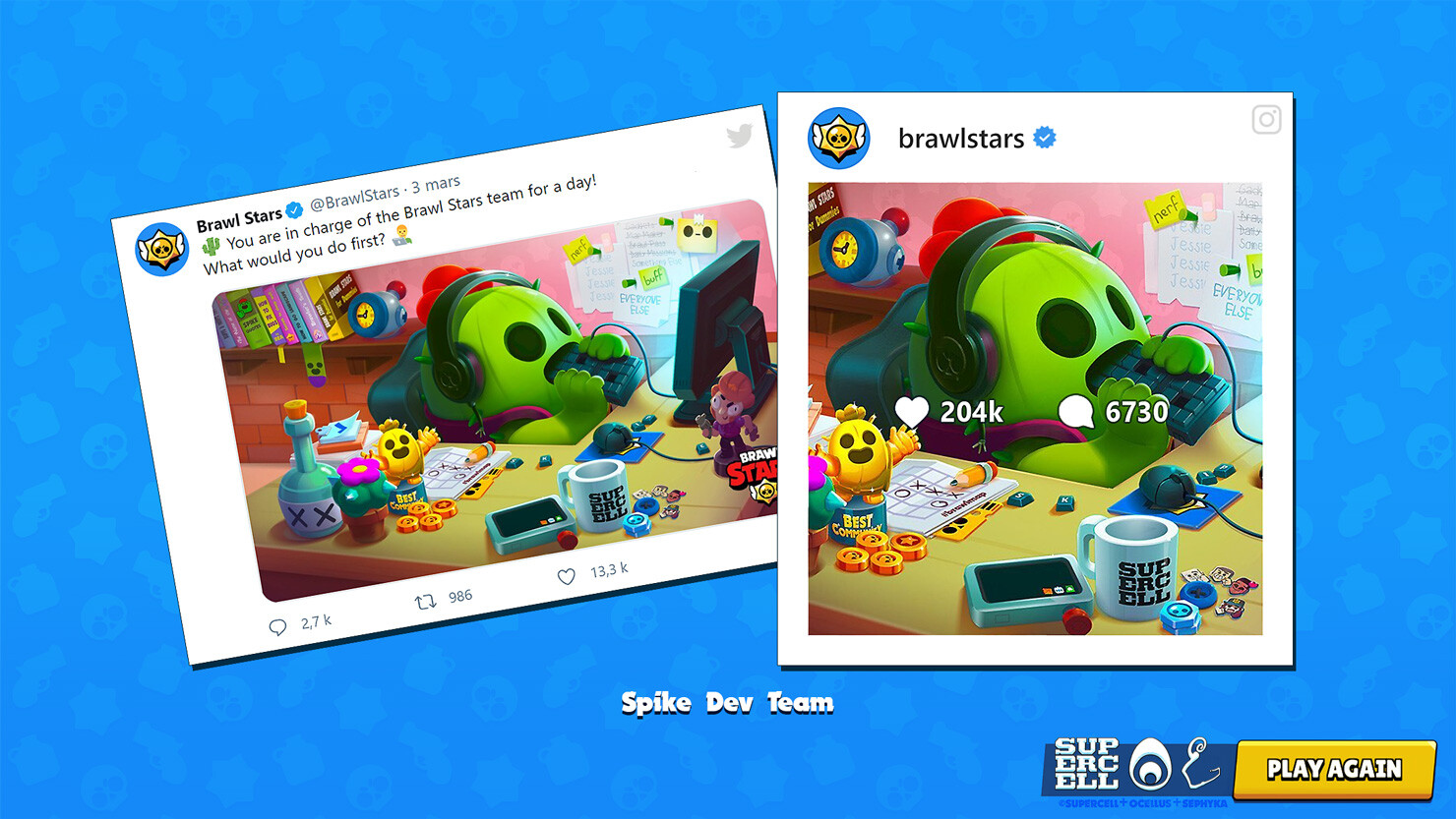 Sephy Ka - BRAWL STARS Illustration | Spike Dev Team