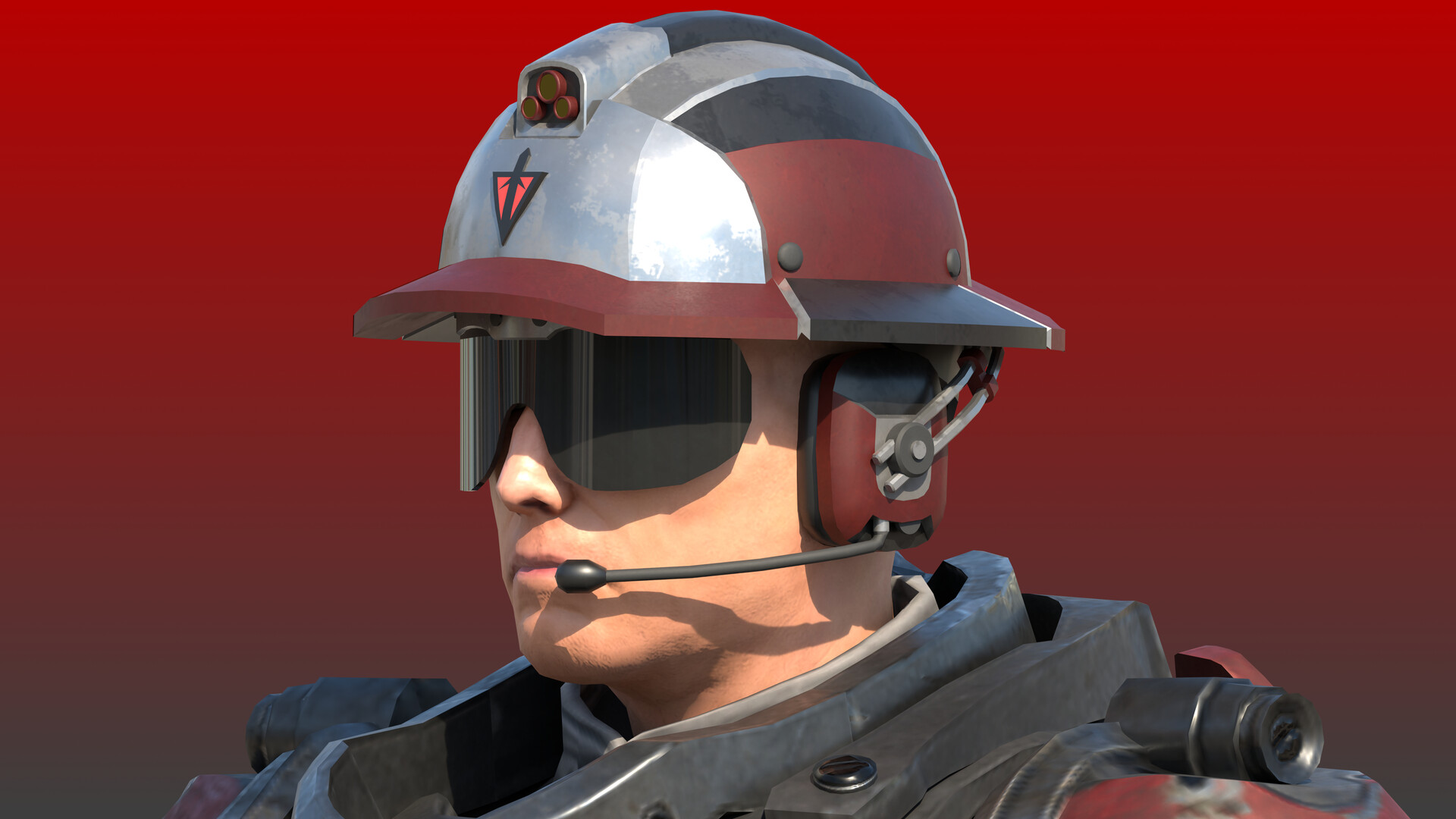 G1NGERBOY - Planetside 2 - TR-115 Construction Helmet