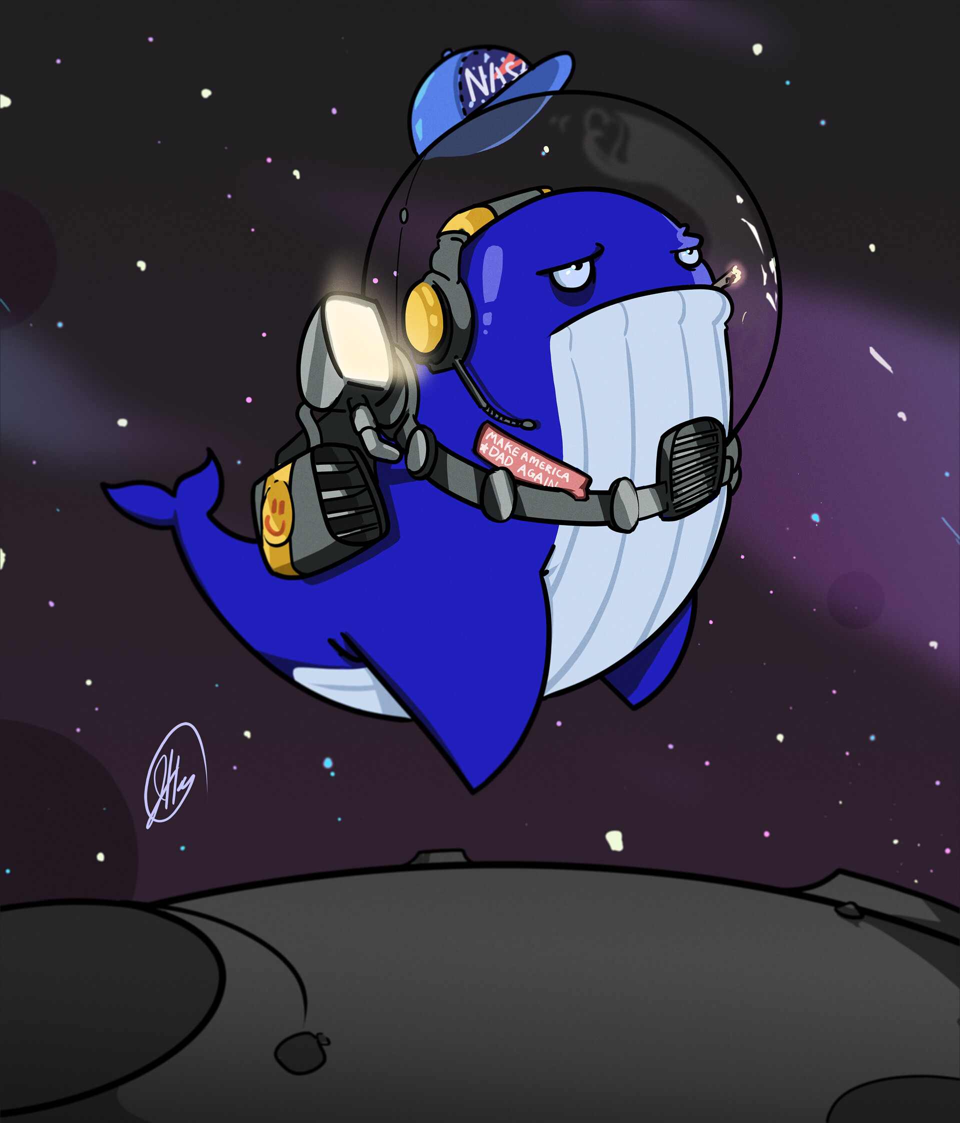 ArtStation - Space Whale