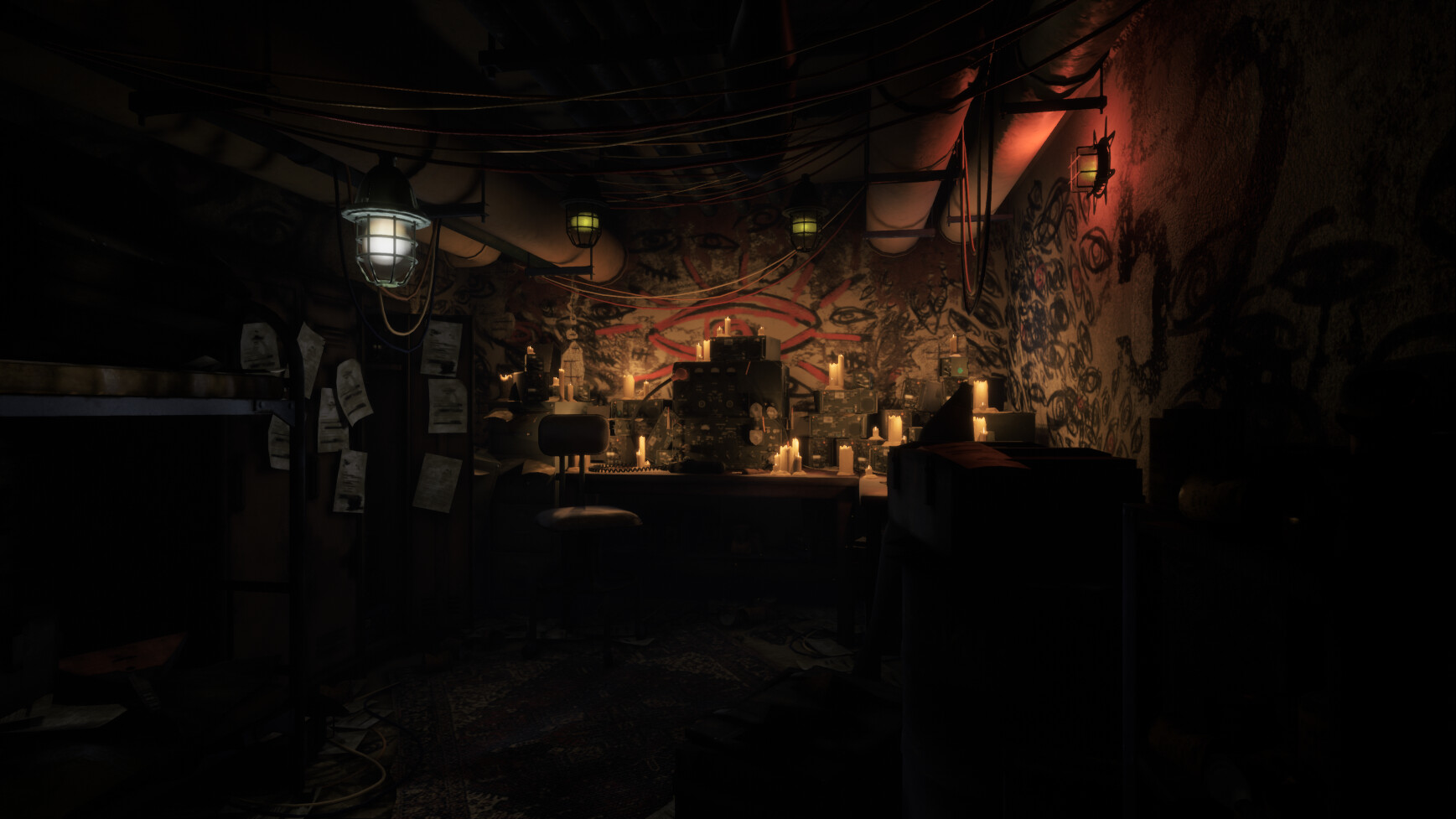 ArtStation - Bunker Scene - The Rats Den